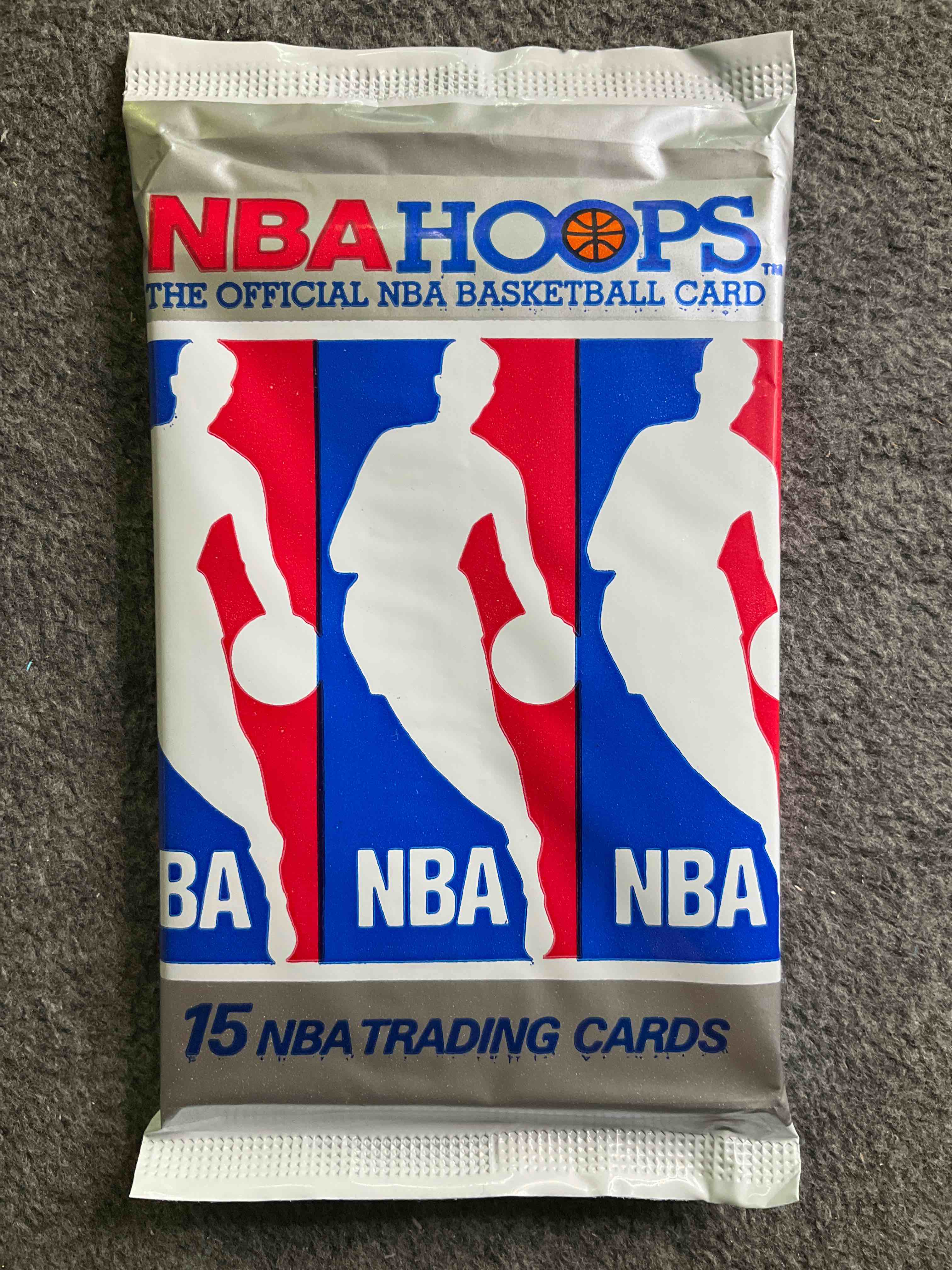 1990/91 NBA Hoops Unopened Sealed Card Pack, Direct From Original ...