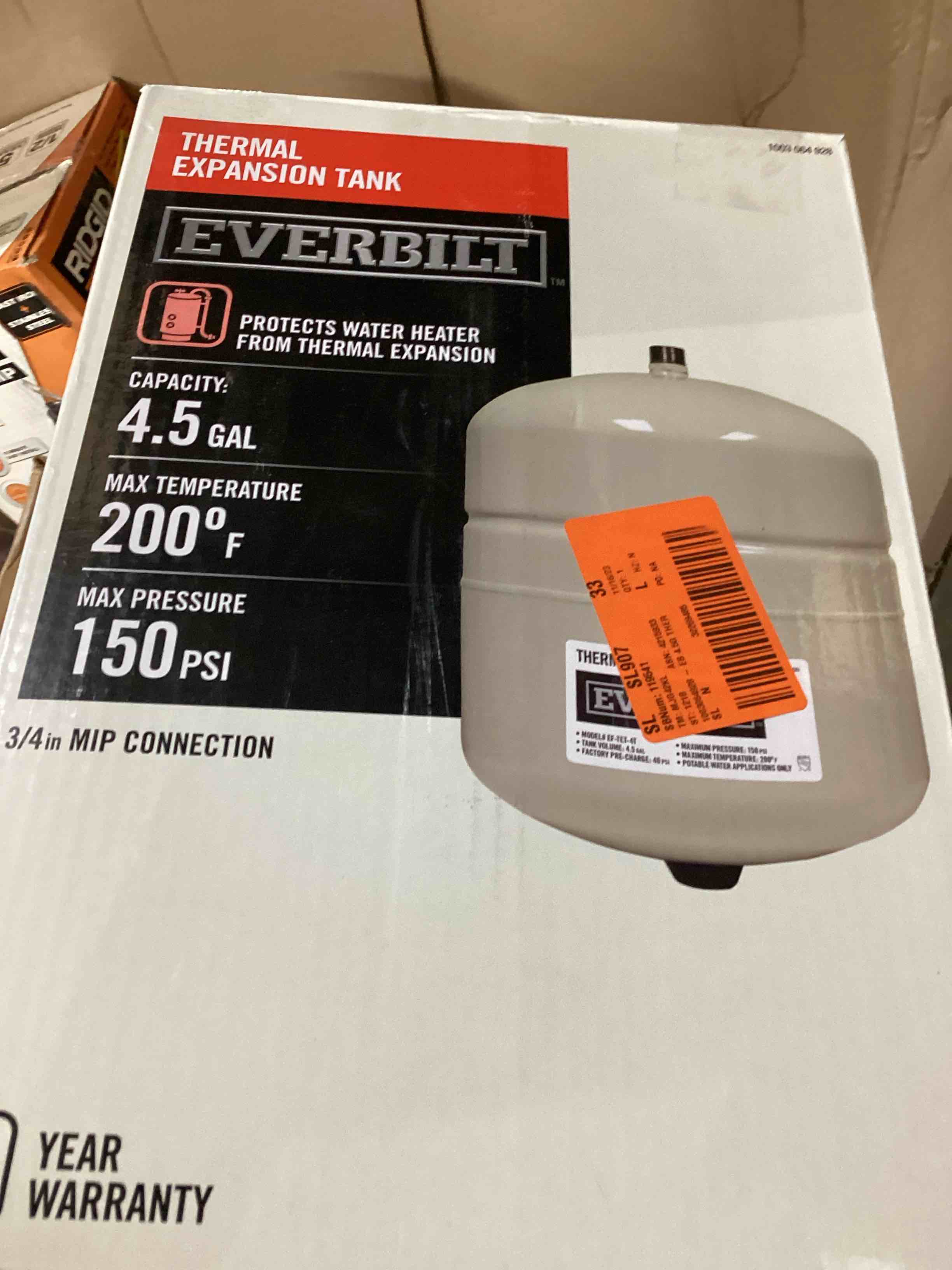 Everbilt 4.5 Gal. Thermal Expansion Tank