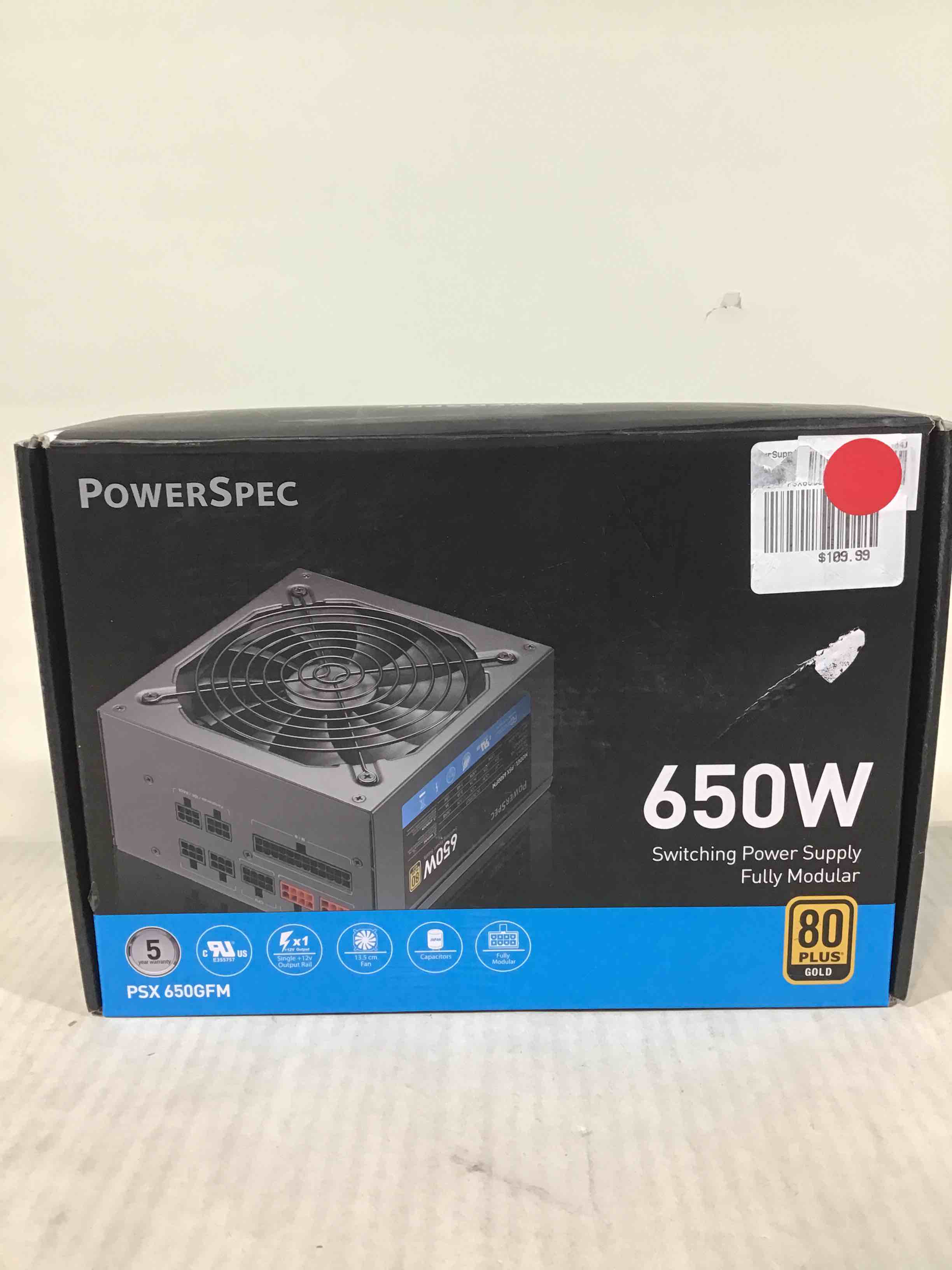 PowerSpec 650W Power Supply