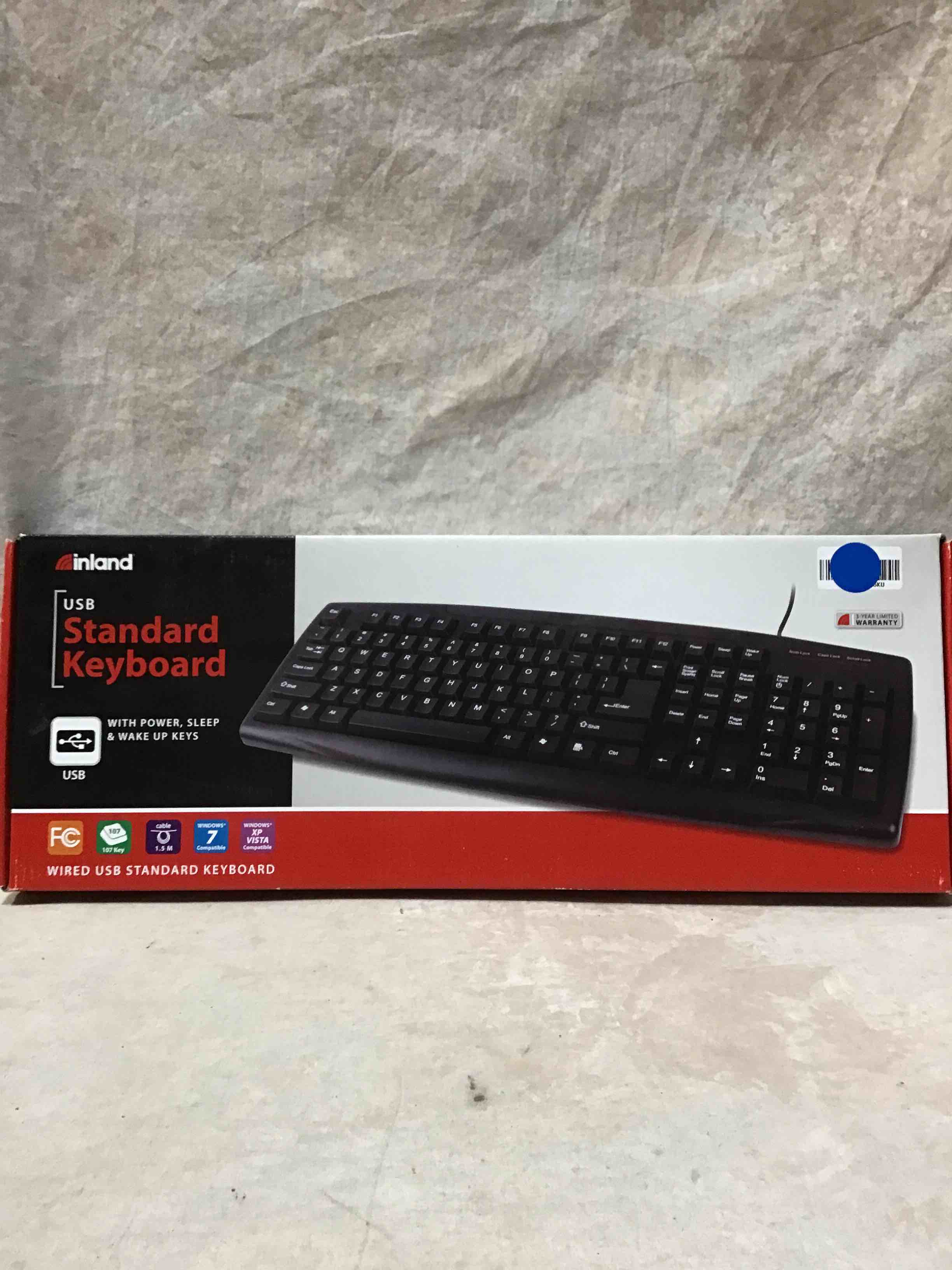 Inland USB Standard Keyboard