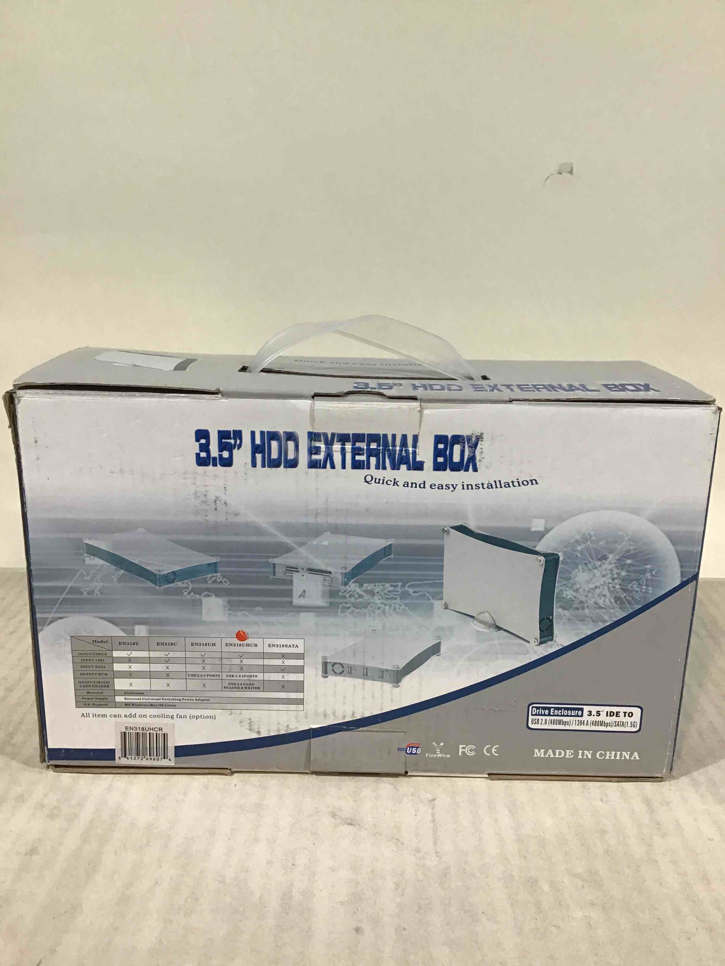 3.5” HDD External Box