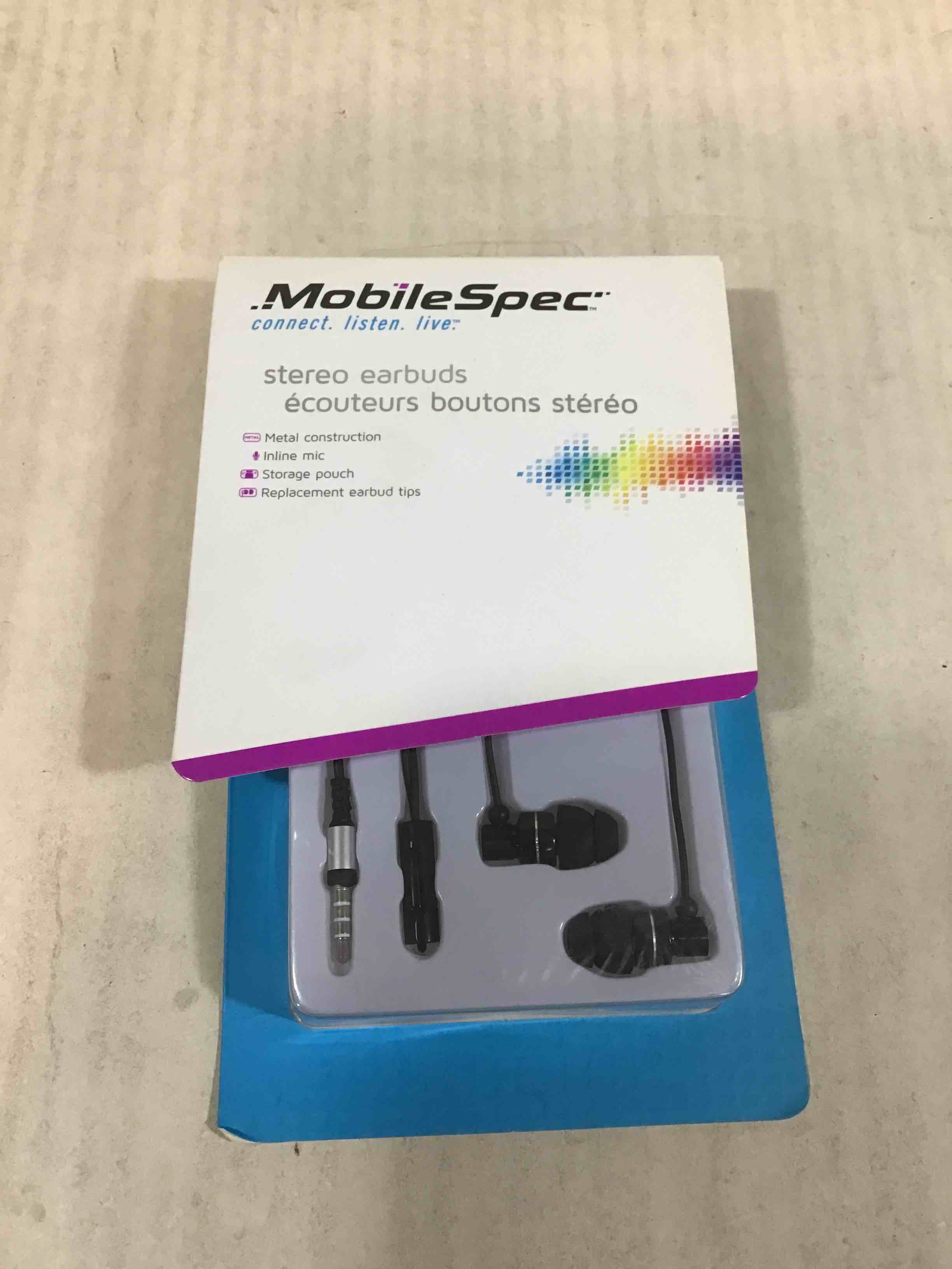 Mobile Spec Stereo Earbuds