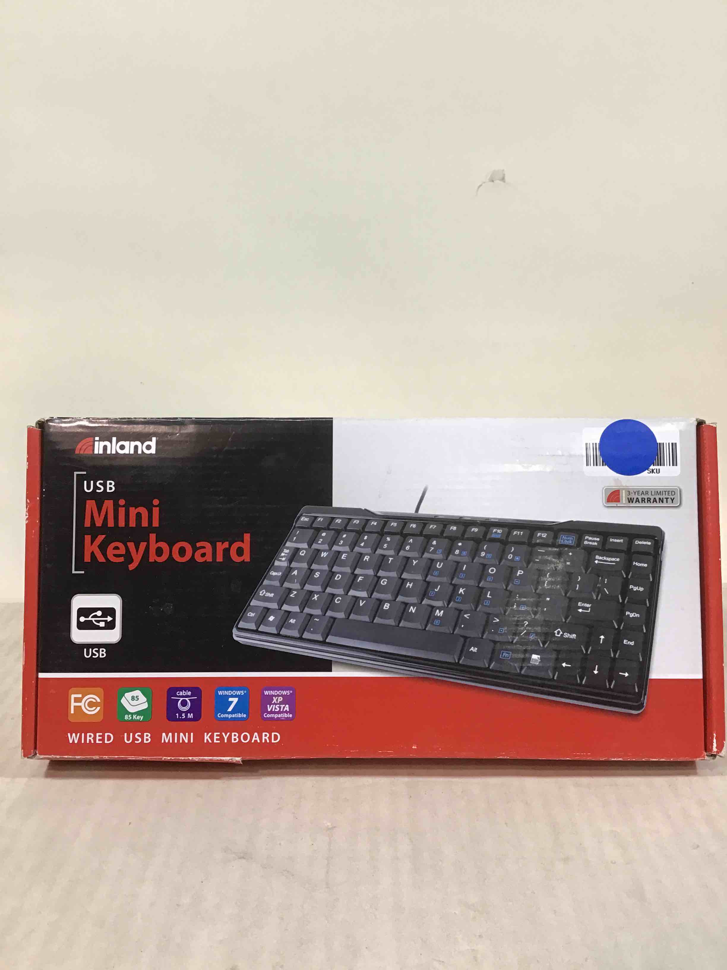 Inland USB Mini Keyboard