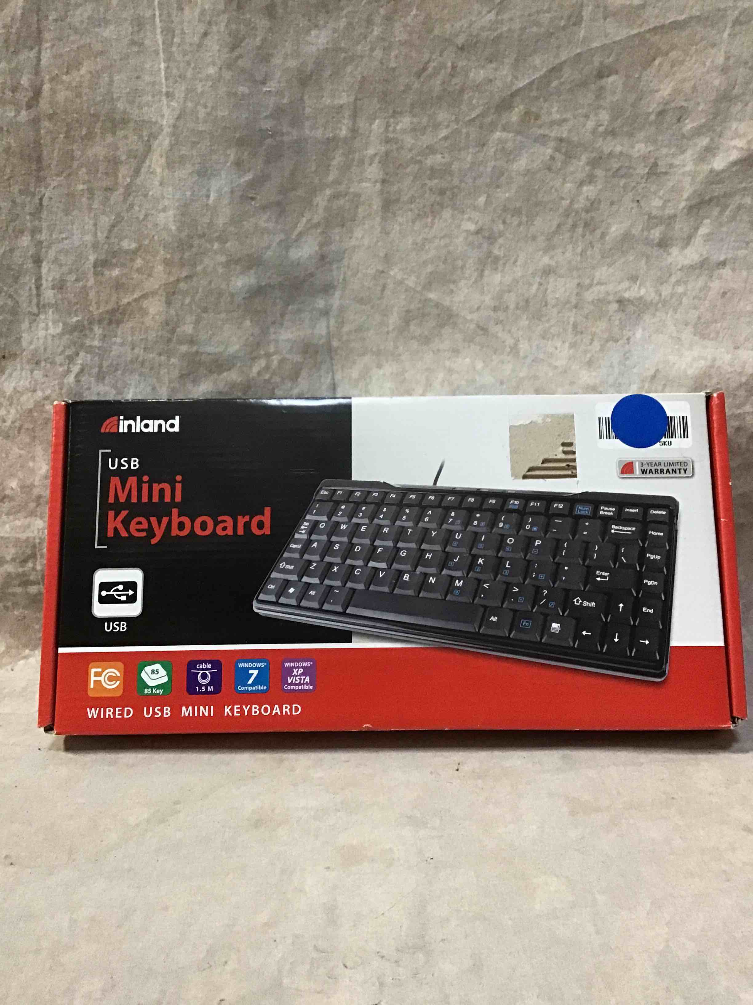 Inland USB Mini Keyboard