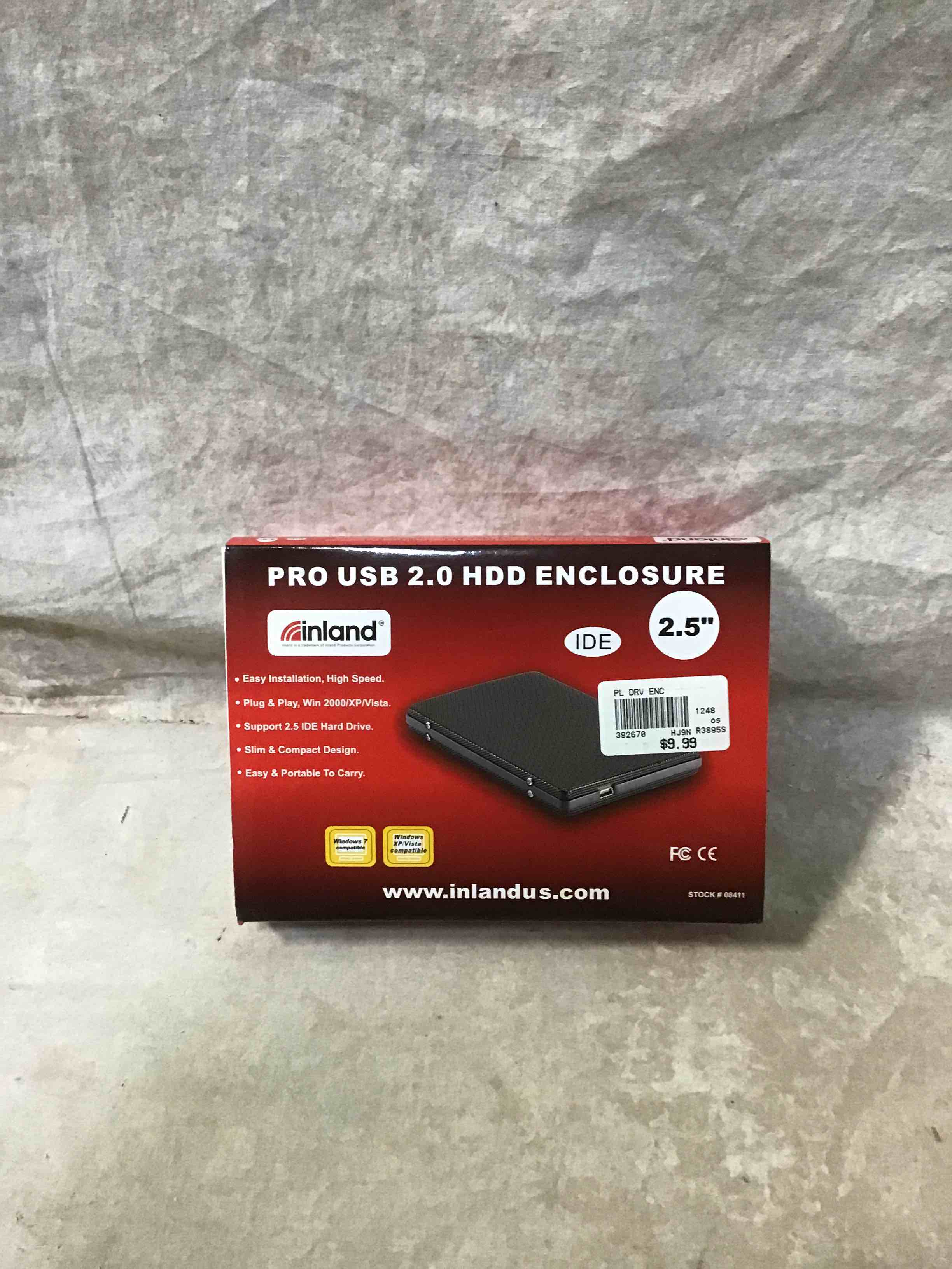 Inland Pro USB 2.0HDD Enclosure