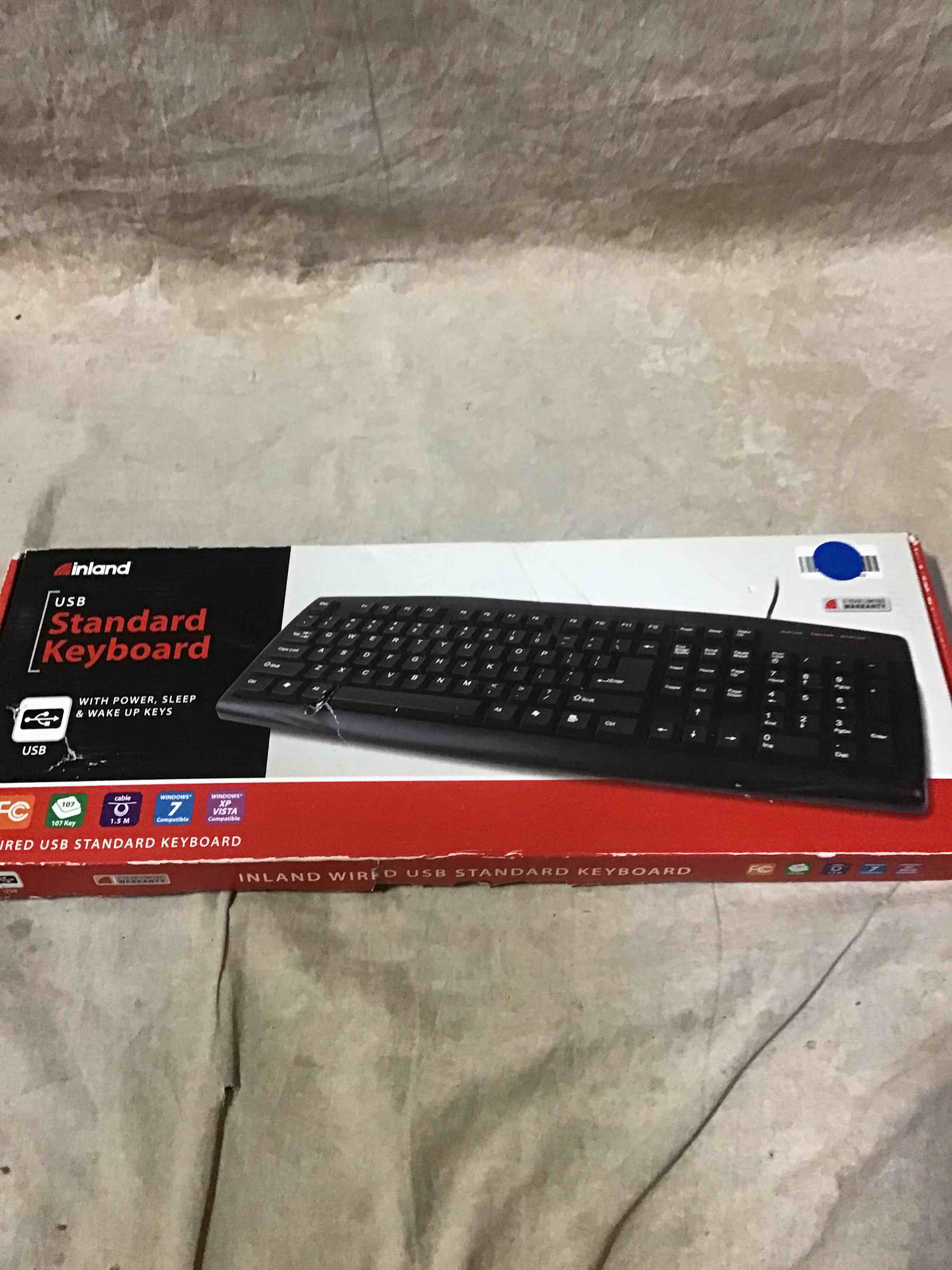 Inland USB Standard Keyboard