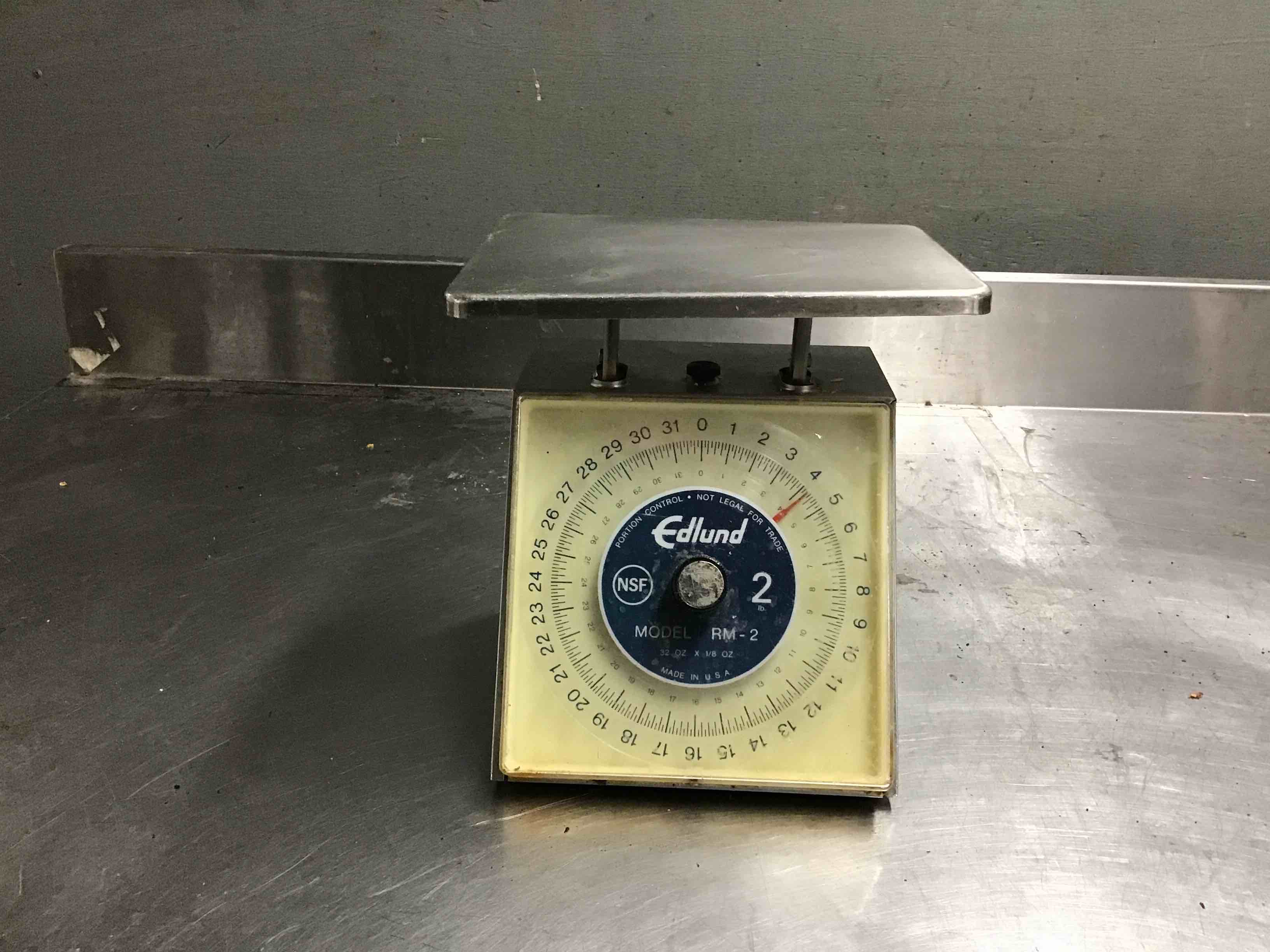 Edlund Stainless Steel Portion Scale