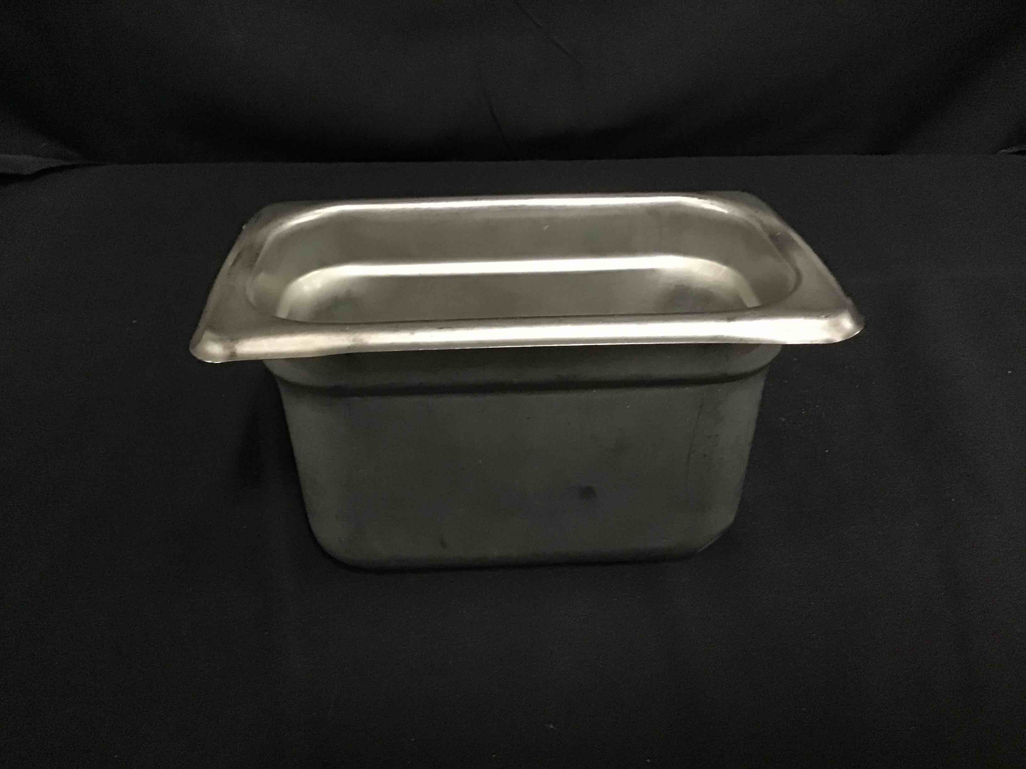 4 Inch Deep One Ninth Size Stainless Steel Insert Pan
