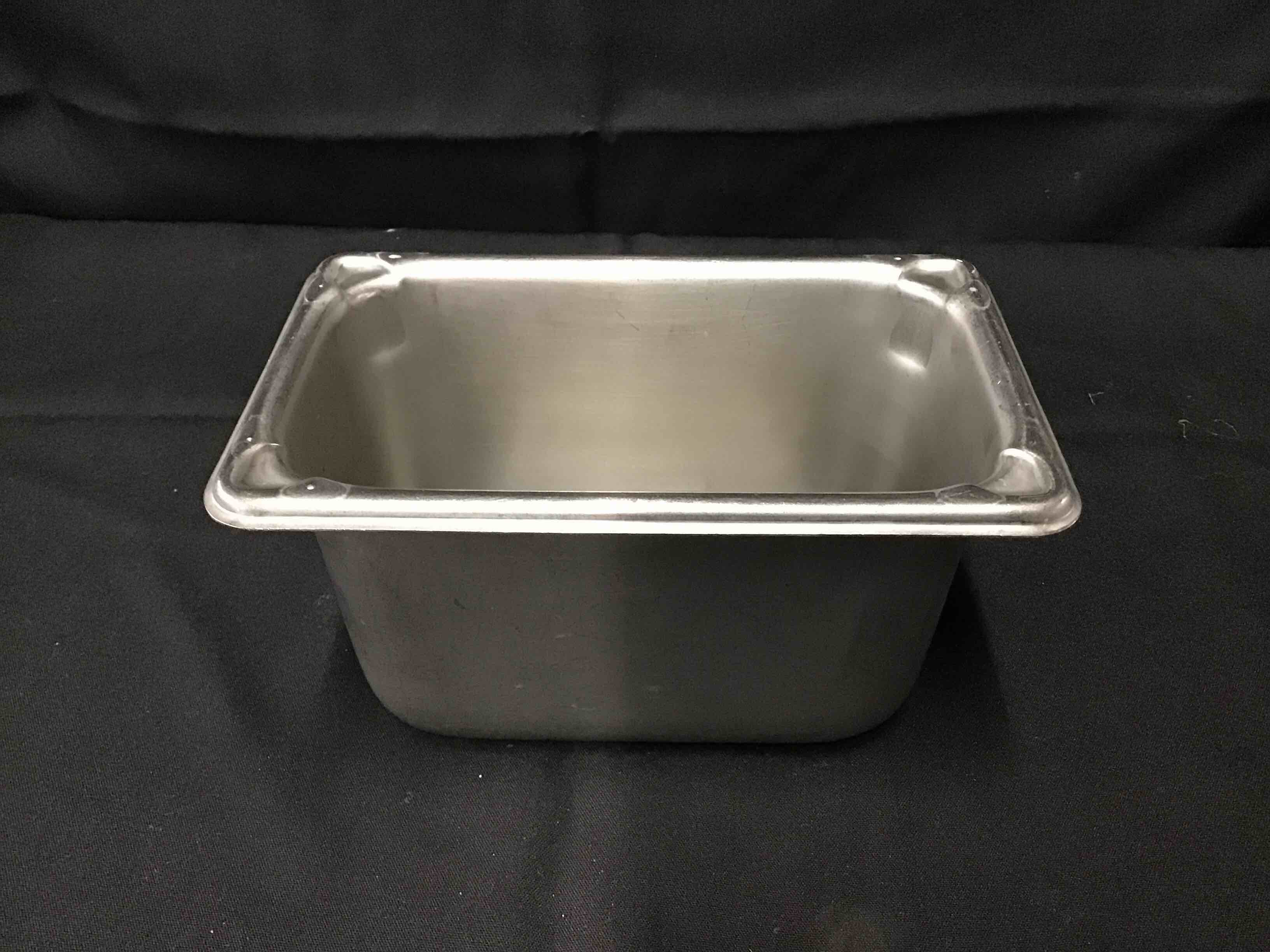 4 Inch Deep One Ninth Size Stainless Steel Insert Pan