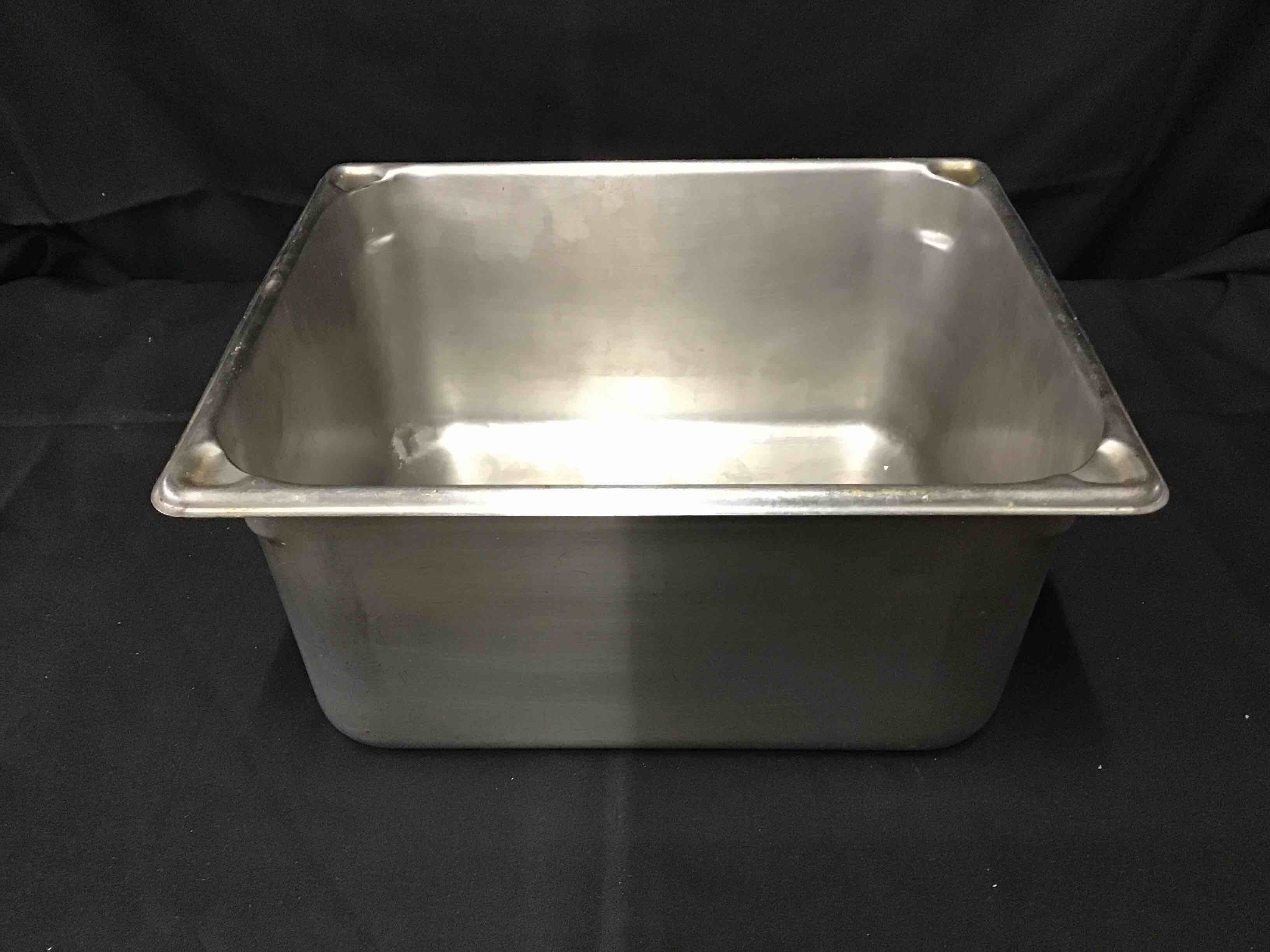 6 Inch Deep Half Size Stainless Steel Insert Pan