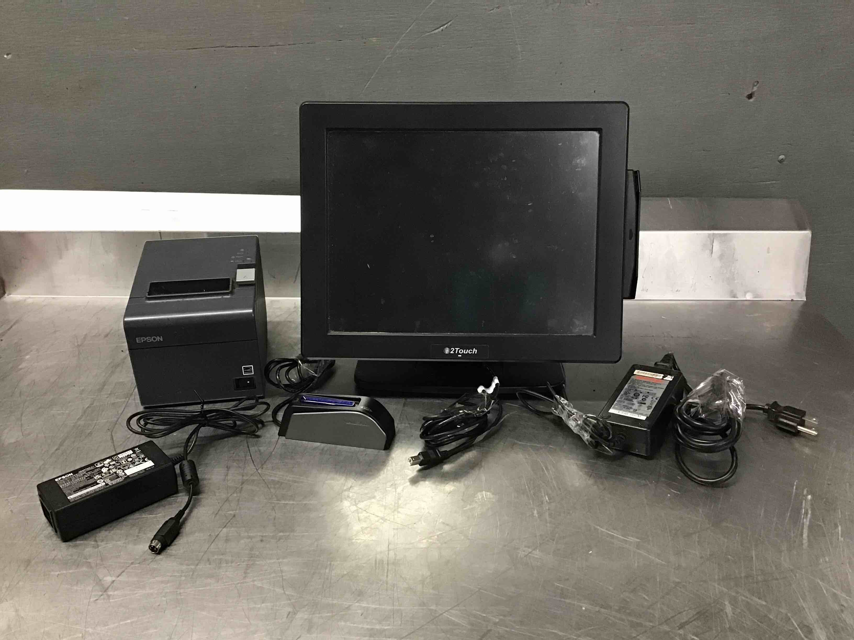 POS System Including 2Touch Terminal Monitor, Epson Thermal Receipt ...