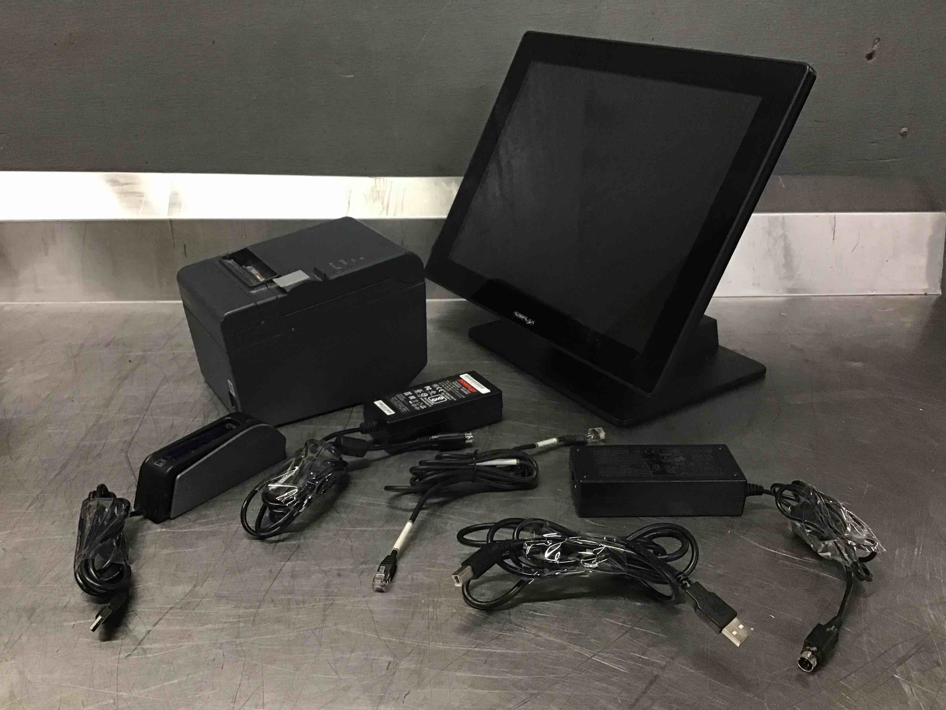 POS System Including Posiflex Terminal Monitor, Epson Thermal Receipt ...