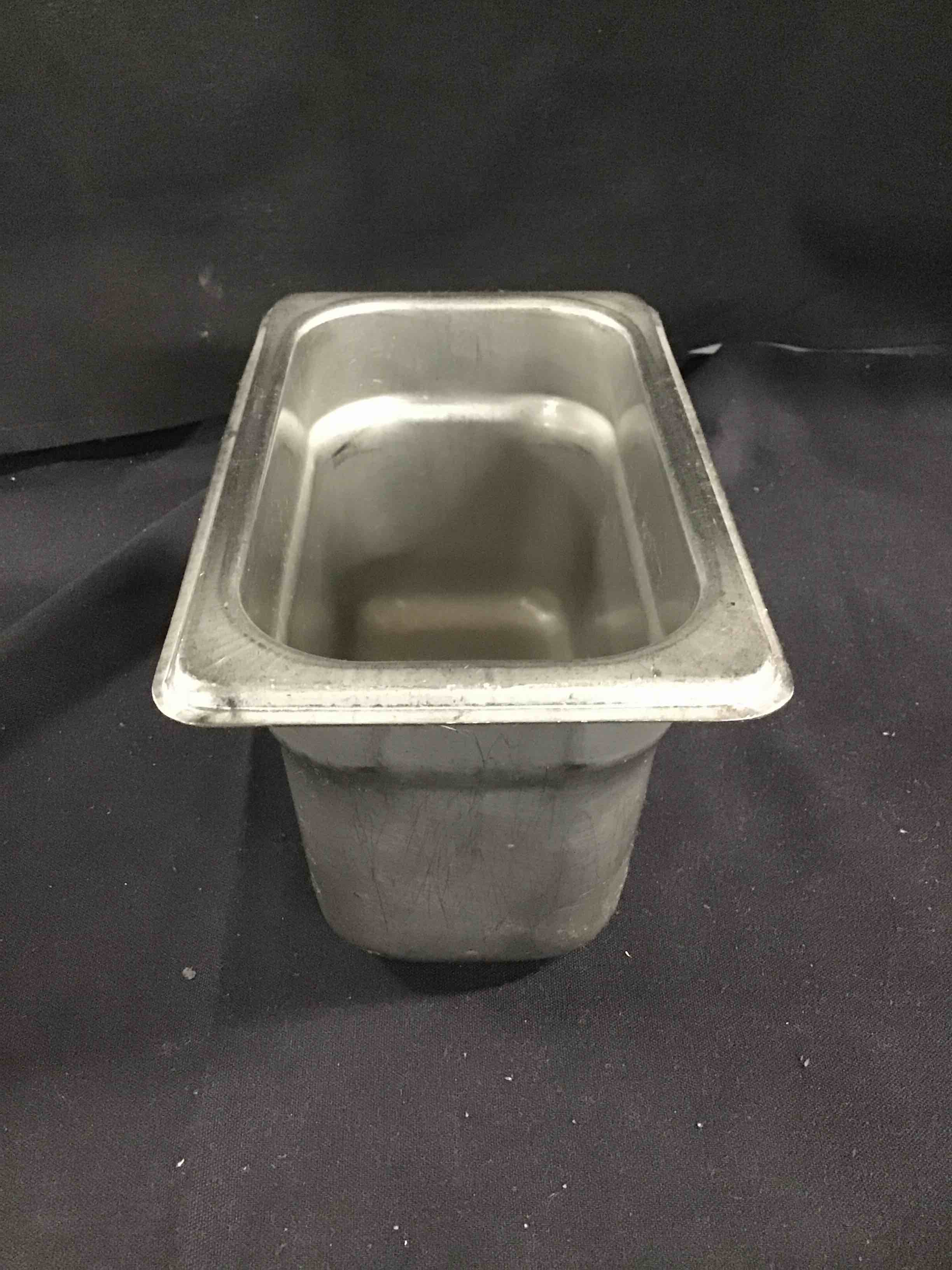 4 Inch Deep One Ninth Size Stainless Steel Insert Pan