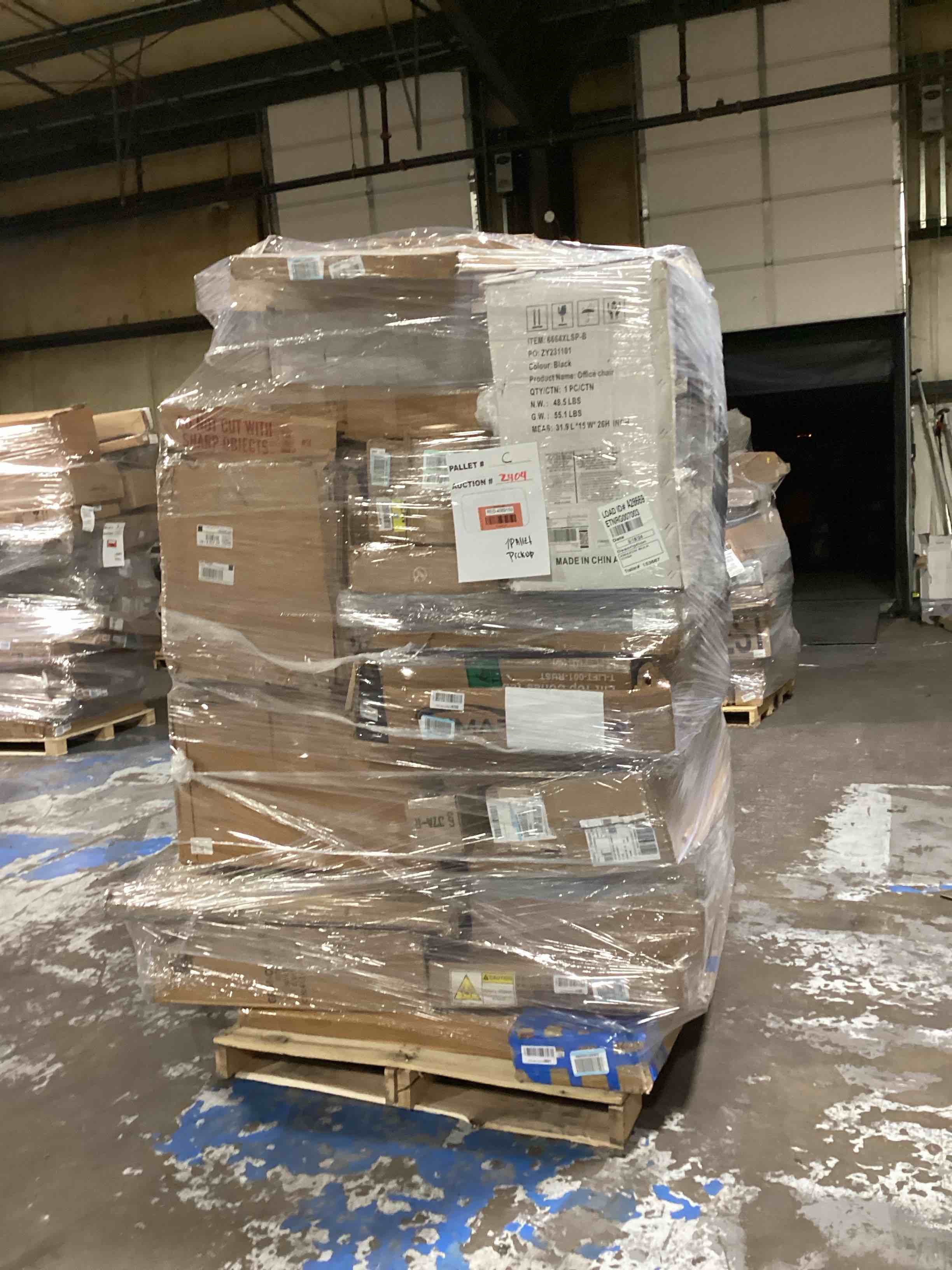 C1. skid pallet boxes surprise. ( good condition or As is ) 25. items ...