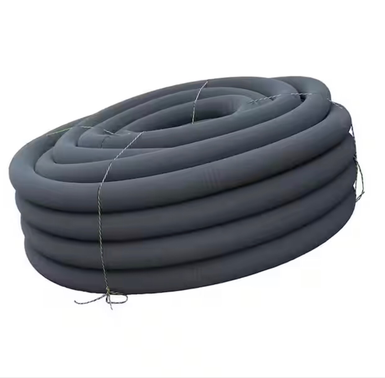 Advanced Drainage Systems 4 in. x 100 ft. Singlewall Perforated Drain ...