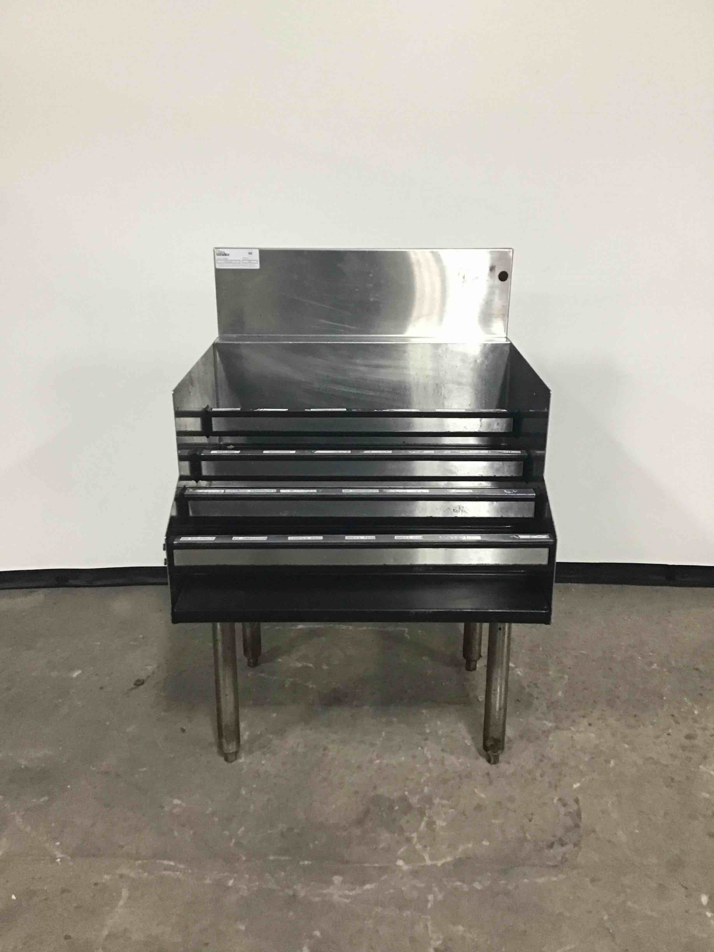 GLASTENDER 24 INCH STAINLESS STEEL SPEED RAIL