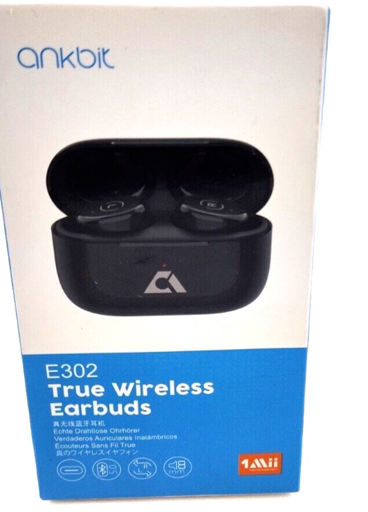 1mii Ankbit Wireless Earbuds, Bluetooth E302 Wireless Headphones, NEW!