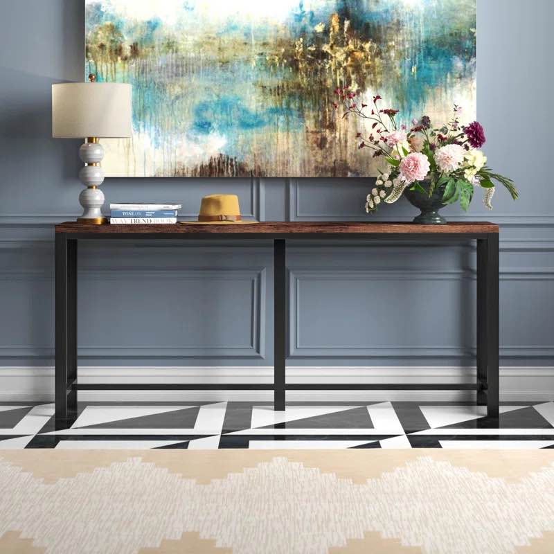 Tribal signs 71" Console Table