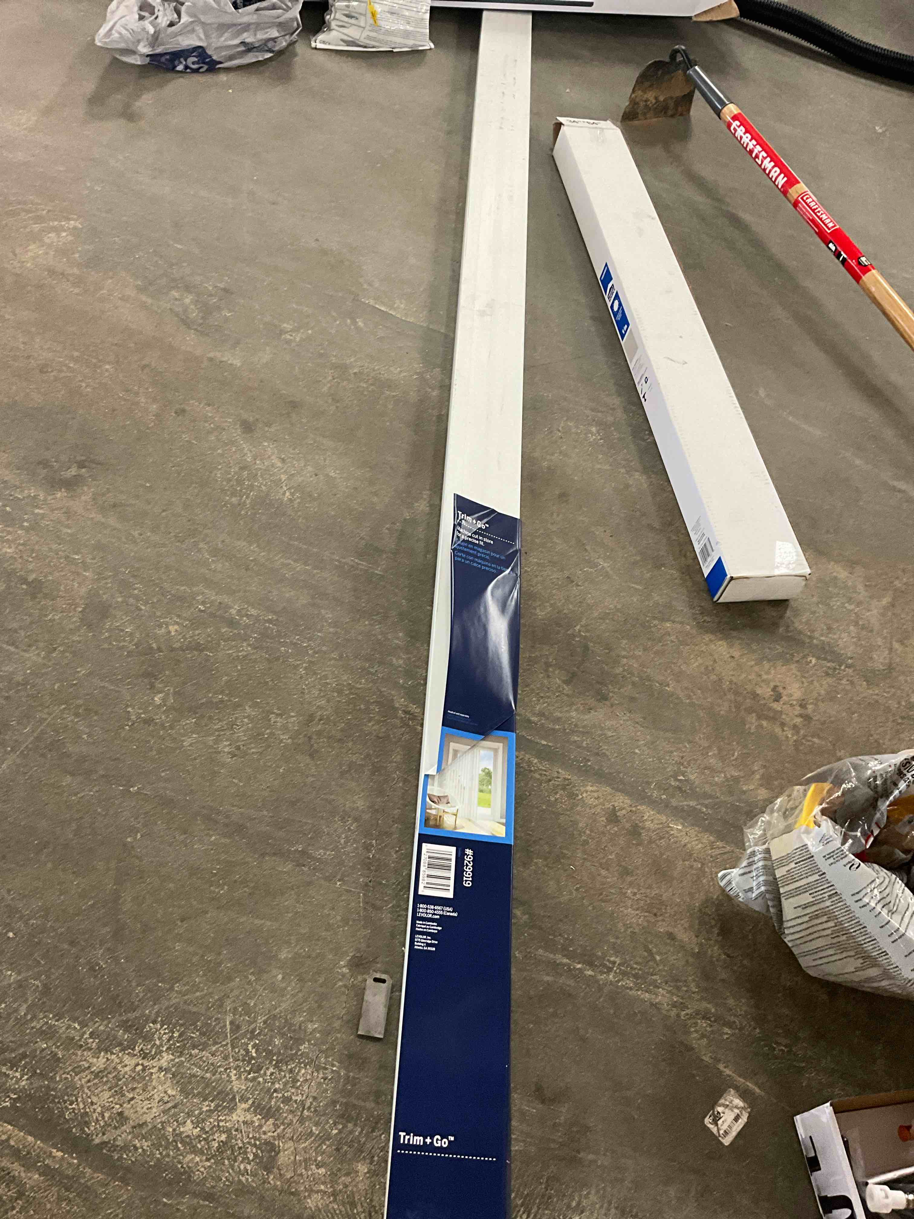 NEW LEVOLOR 84in Vertical Blind S-Curve Vanes White #929919