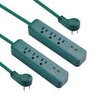 3-Outlets-2-USB-Green-Surge-Protector-2-Pack