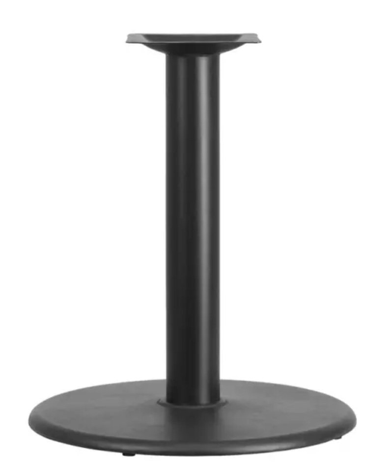 Flash Furniture XU-TR24-GG 30"H Dining Height Table Base for 36" Round ...