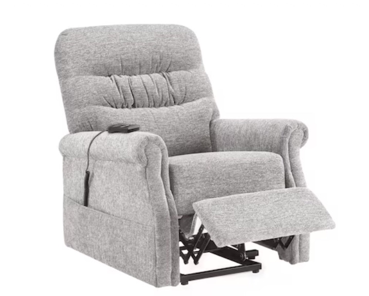 U1140502321 Light Grey Fabric Upholstered Massage Chair (incomplete 1 ...