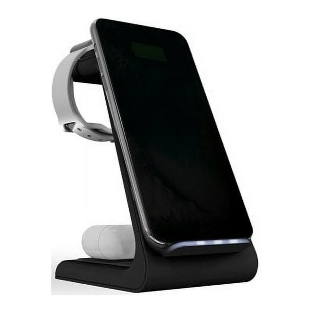 STM ChargeTree Multi-Device Wireless Qi Certified 3-in-1 Charging Stand ...