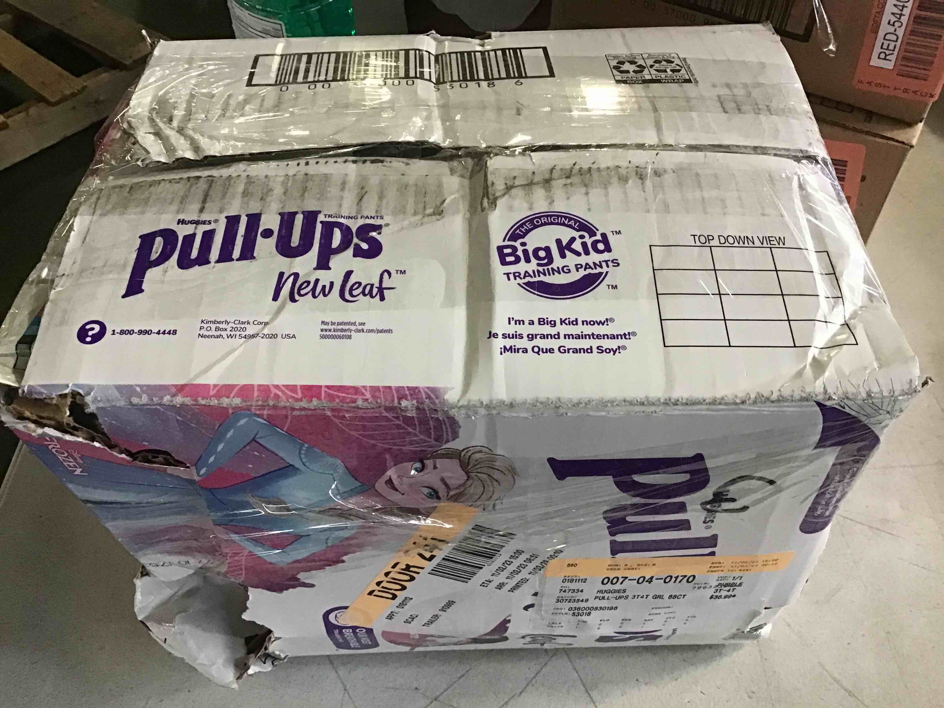 Huggies Pull Ups New Leaf Girls' Potty Training Pants - 3T-4T (68ct)