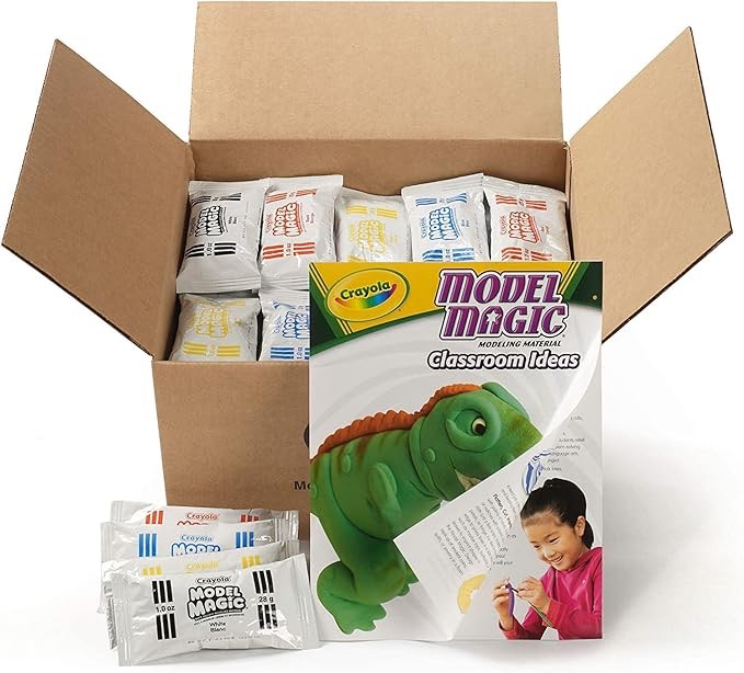 Crayola Model Magic, School Supplies Classpack, Modeling Clay Alternative