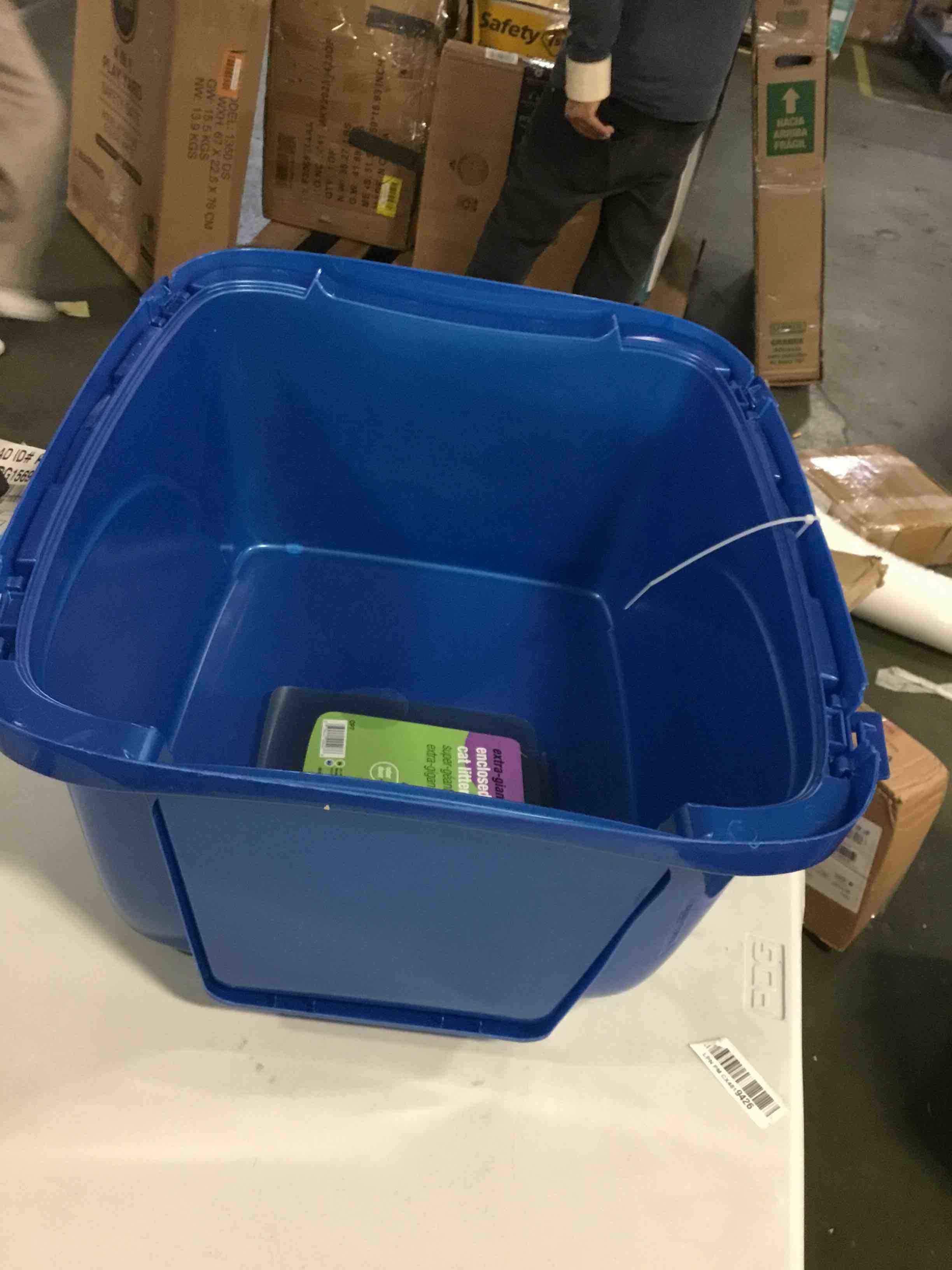 Van Ness Pets Odor Control Extra Large, Giant Enclosed Cat Pan with ...