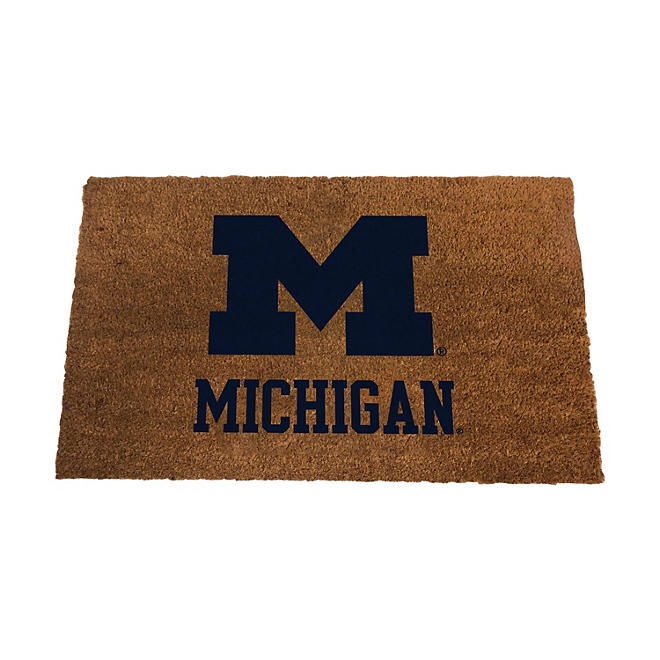 Logo Brands Officially Licensed NCAA Door Mat (Michigan Wolverines)