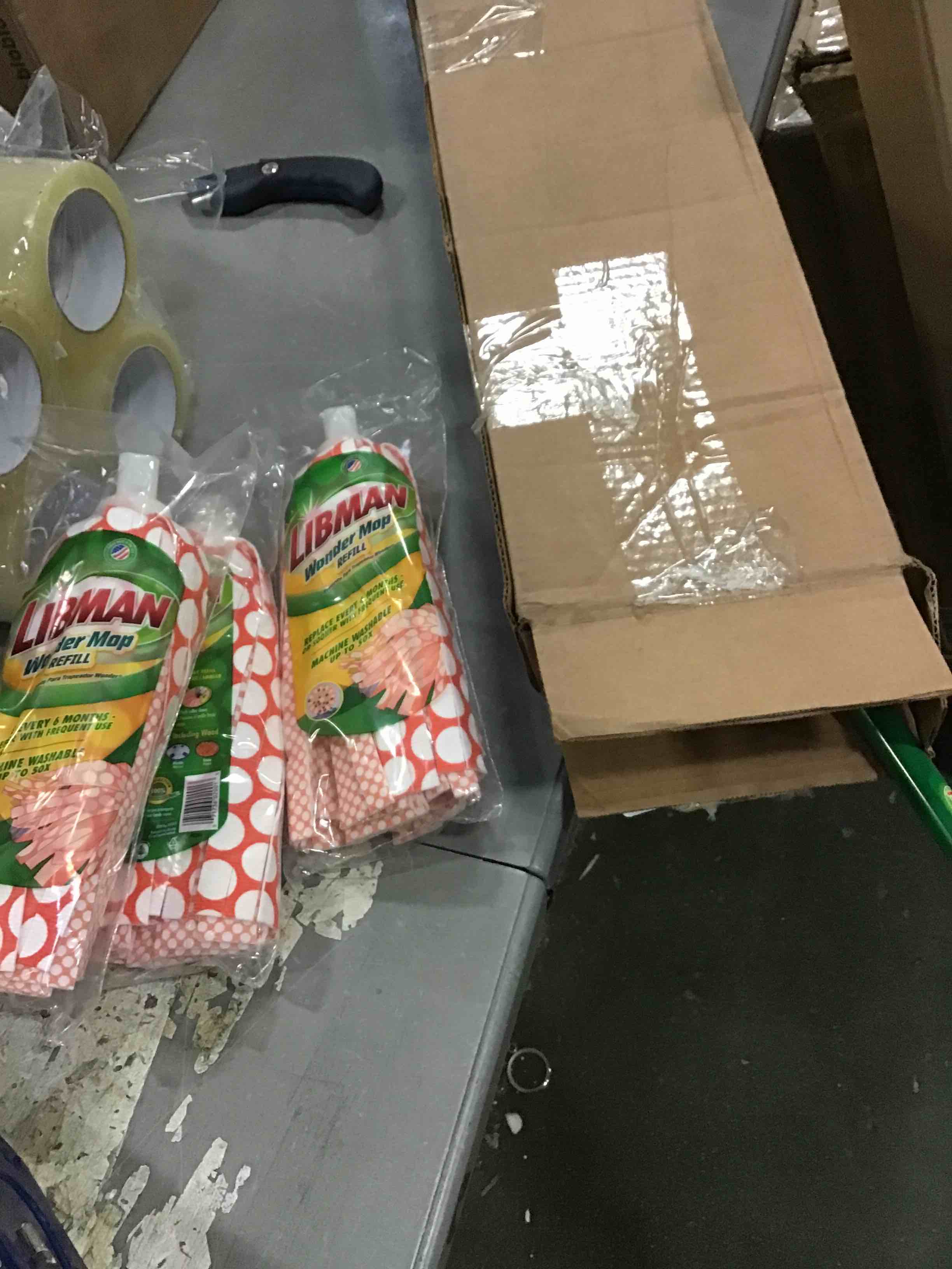 Libman Wonder Mop & Refills Kit – for Tough Messes and Powerful Cleanup ...