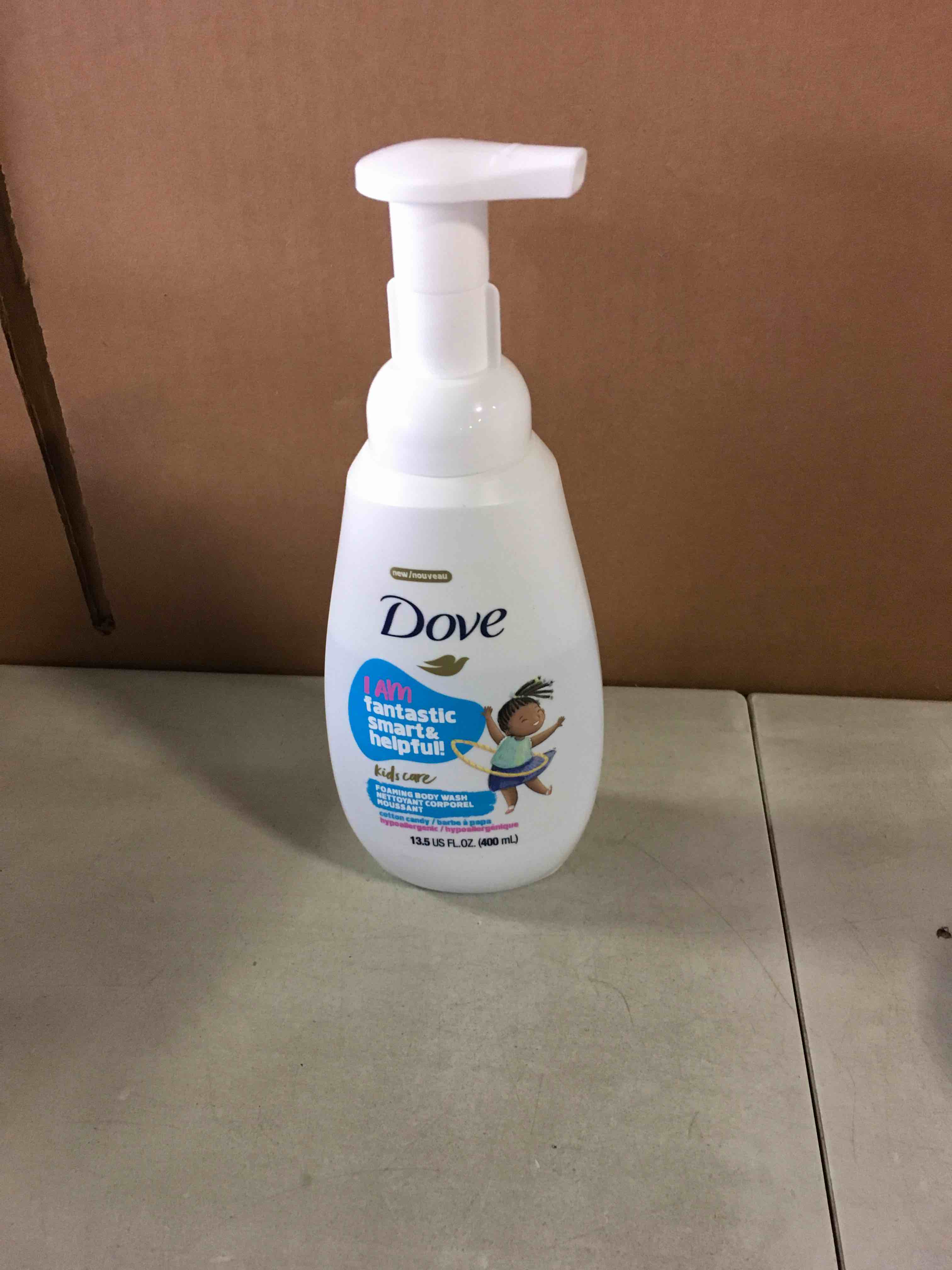 Dove Foaming Body Wash For Kids Cotton Candy Hypoallergenic Skin Care ...