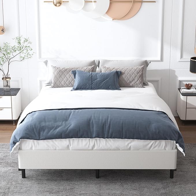 RLDVAY Box-Spring-King, 5 inch Low Profile King-Box-Spring Only, Heavy ...