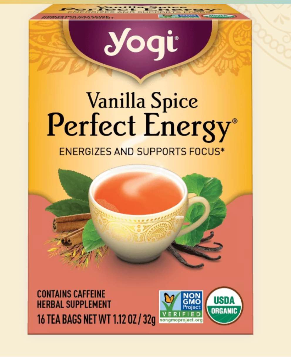 Vanilla Spice Perfect Energy®Tea 6/1.12oz (best by 13 april /2025)