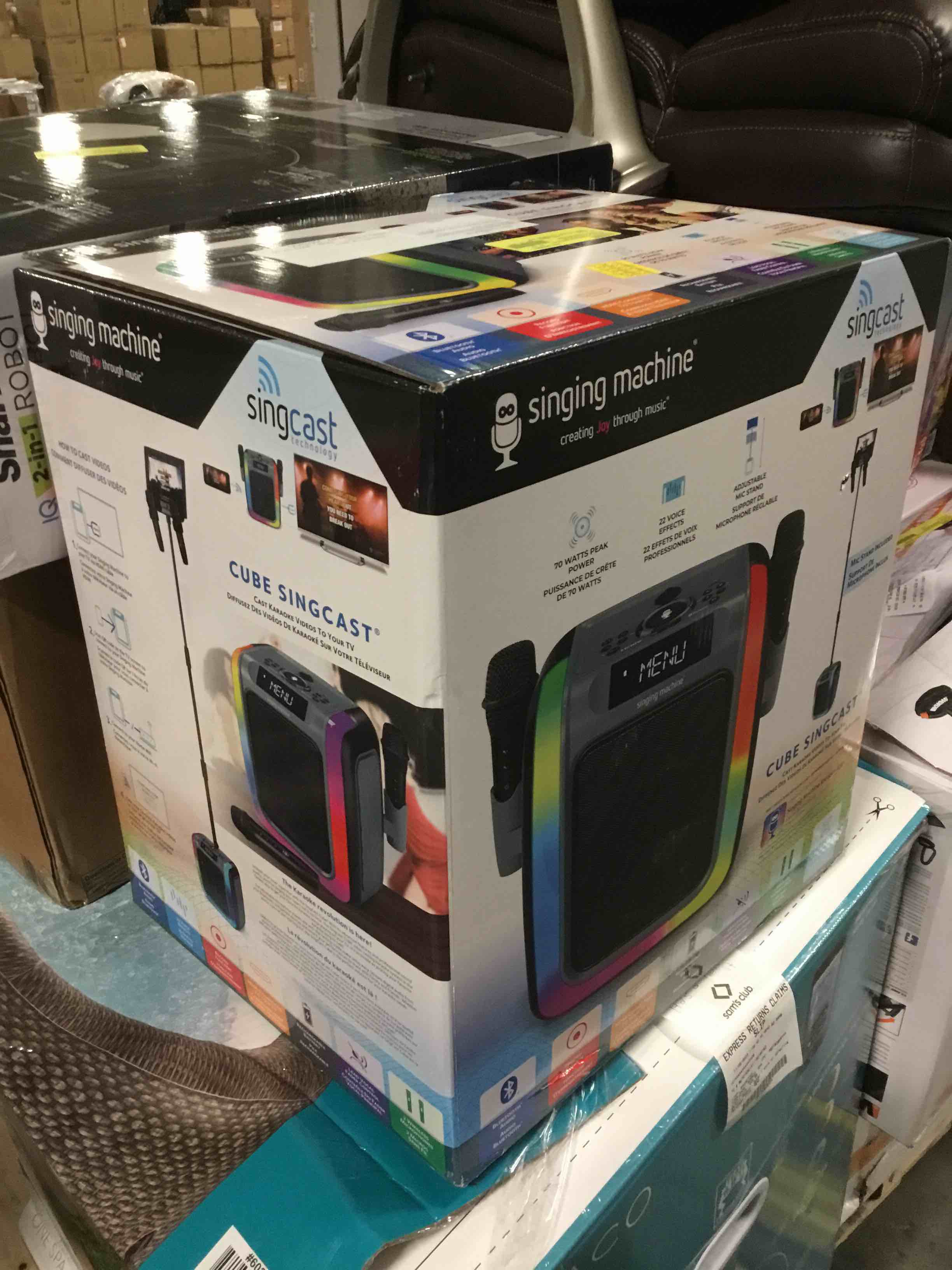 The Singing Machine Cube Casting Karaoke