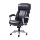 La-Z-Boy Alston Big & Tall Executive Chair, Supports up to 350lbs, Black