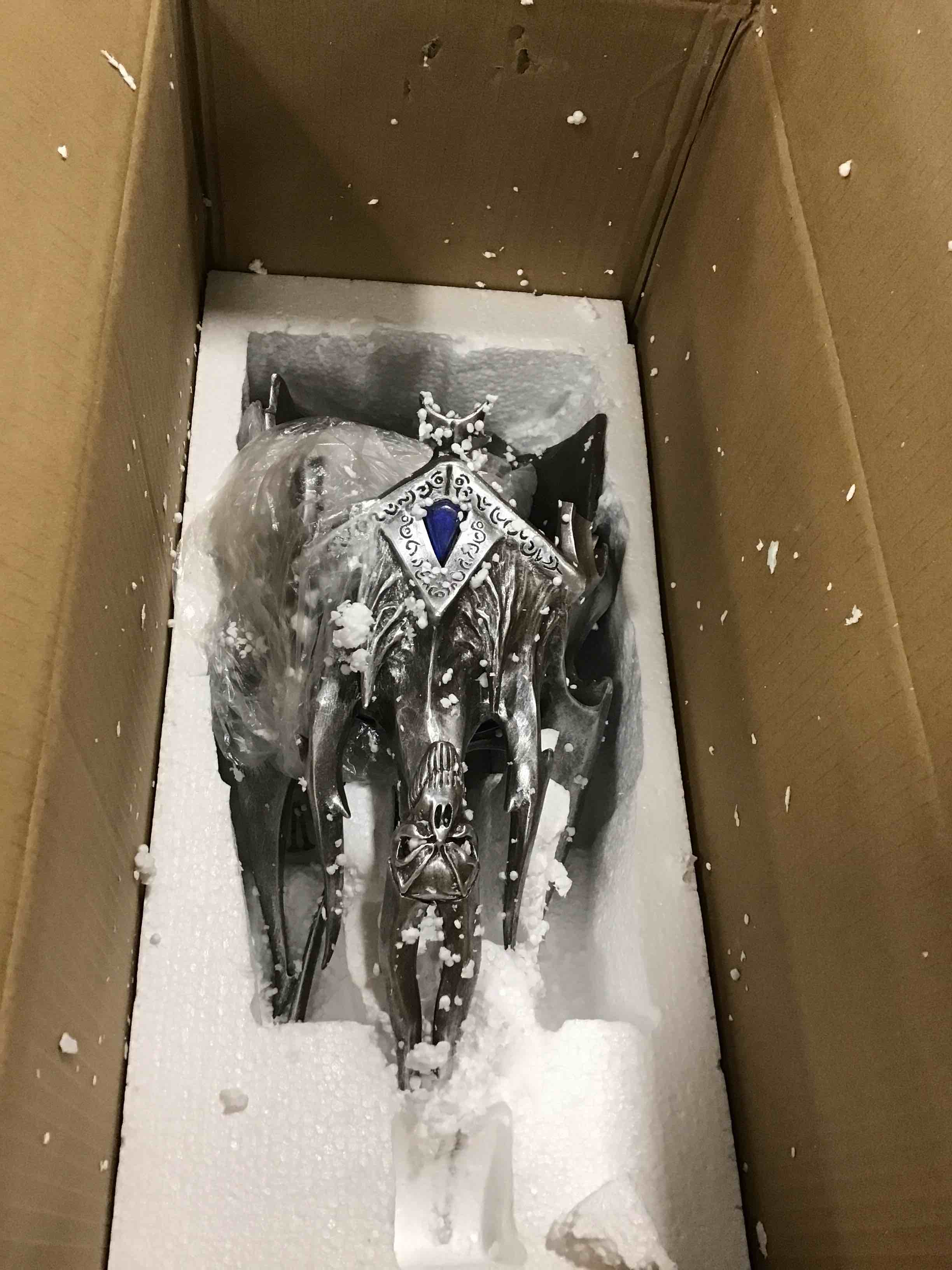 Sword fort The Devil Knight Wearable Helmet Helm frostmourne Real Metal ...