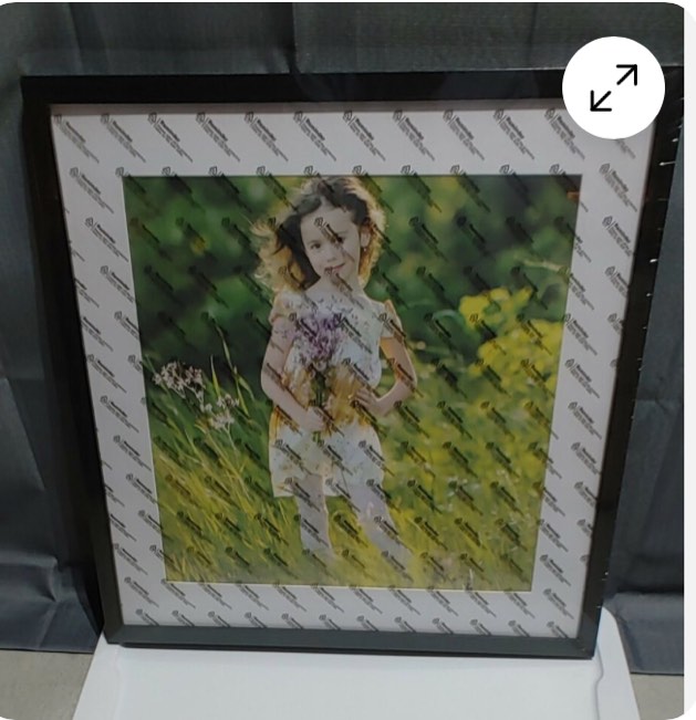 Picture Frames 20x20 Black 1 Pack