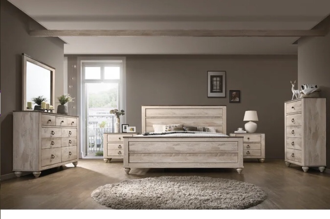 Amareona Standard 6 Piece Bedroom Set(incomplete carton 7 of 7 )