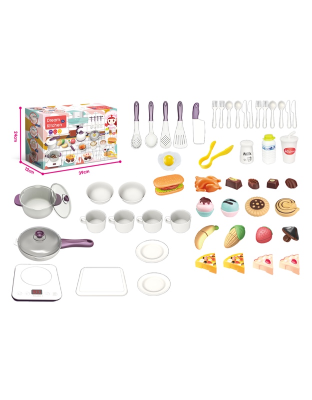 INBEALY DREAM KITCHEN 57PCS