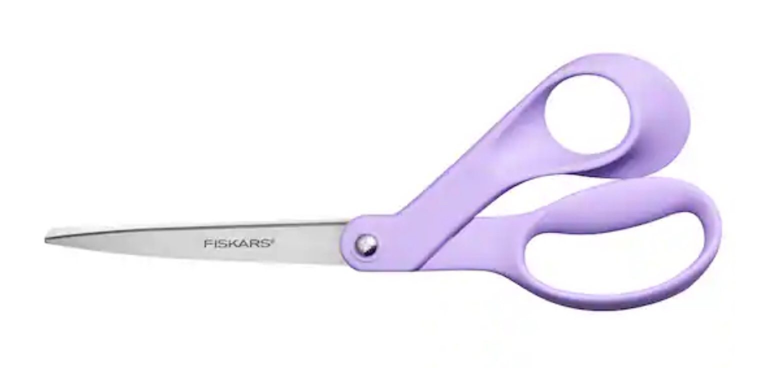 case pack of 18, Fiskars® 8" Ultra Lilac Scissors