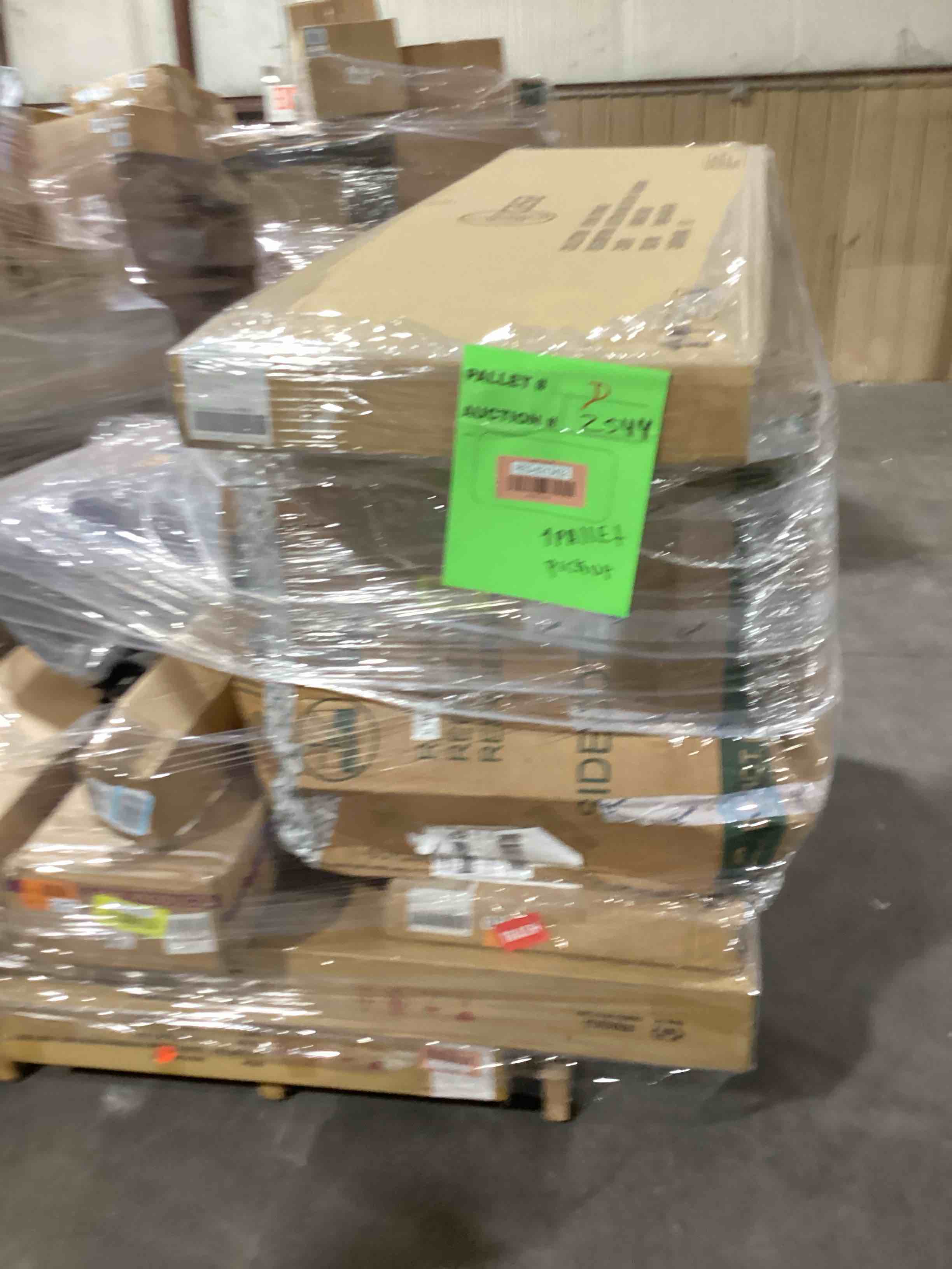 D. 1skid pallet boxes surprise.( good condition or As is) 1. items or more