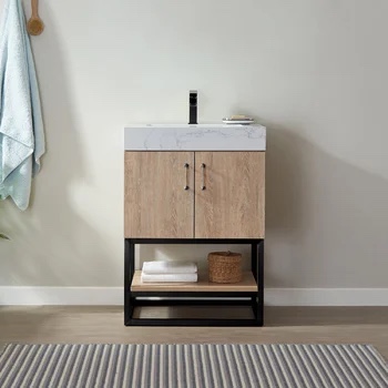 Annice 24" W Single Bathroom Vanity Set