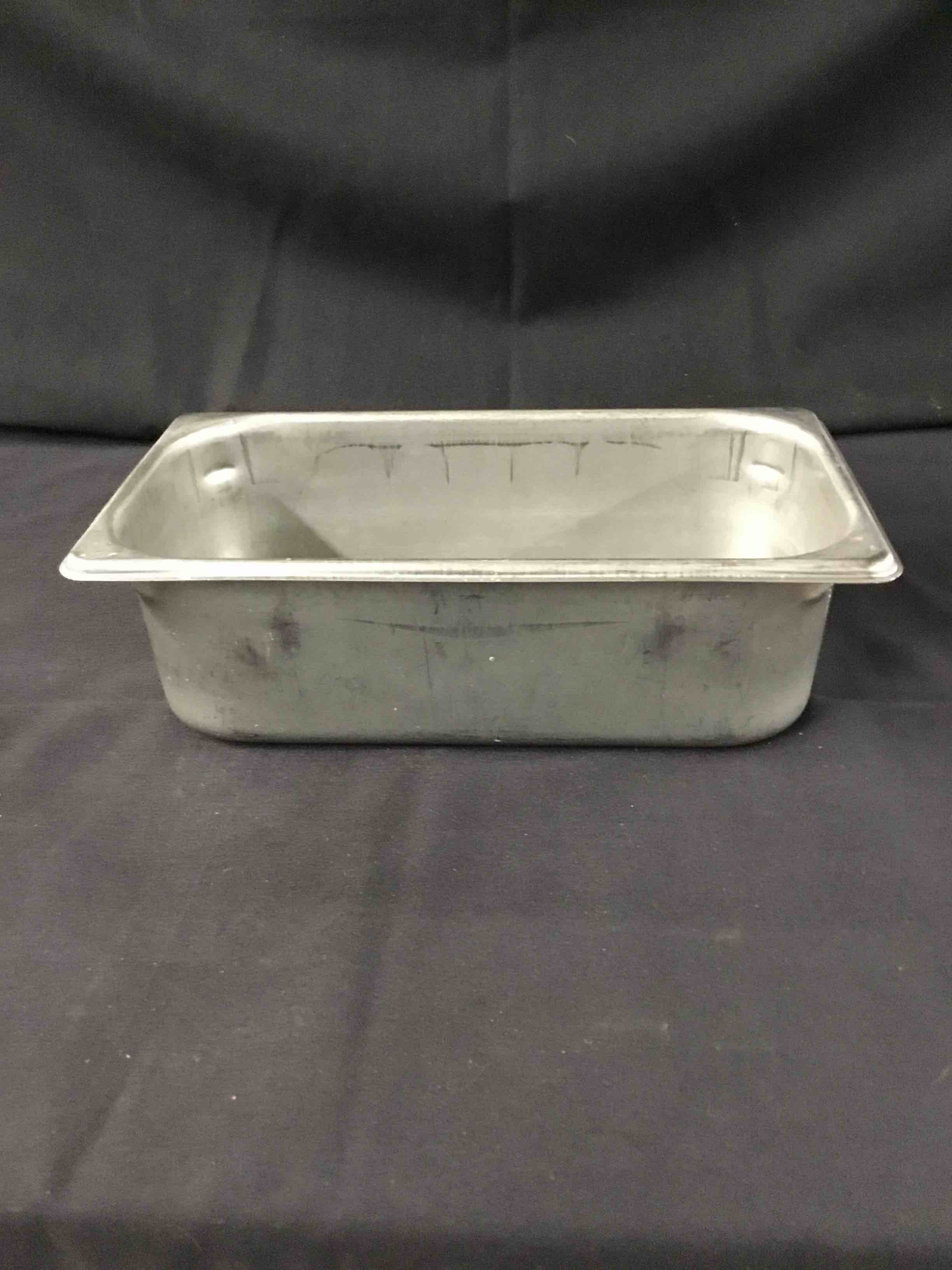 4 inch Deep Third Size Stainless Steel Insert Pan