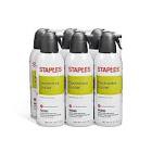 Staples Electronics Air Duster, 10 oz Pack of 6