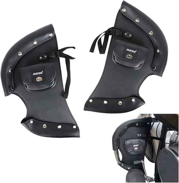 AUFER Motorcycle Highway Crash Bar Cover Soft Closeouts Soft Lowers ...