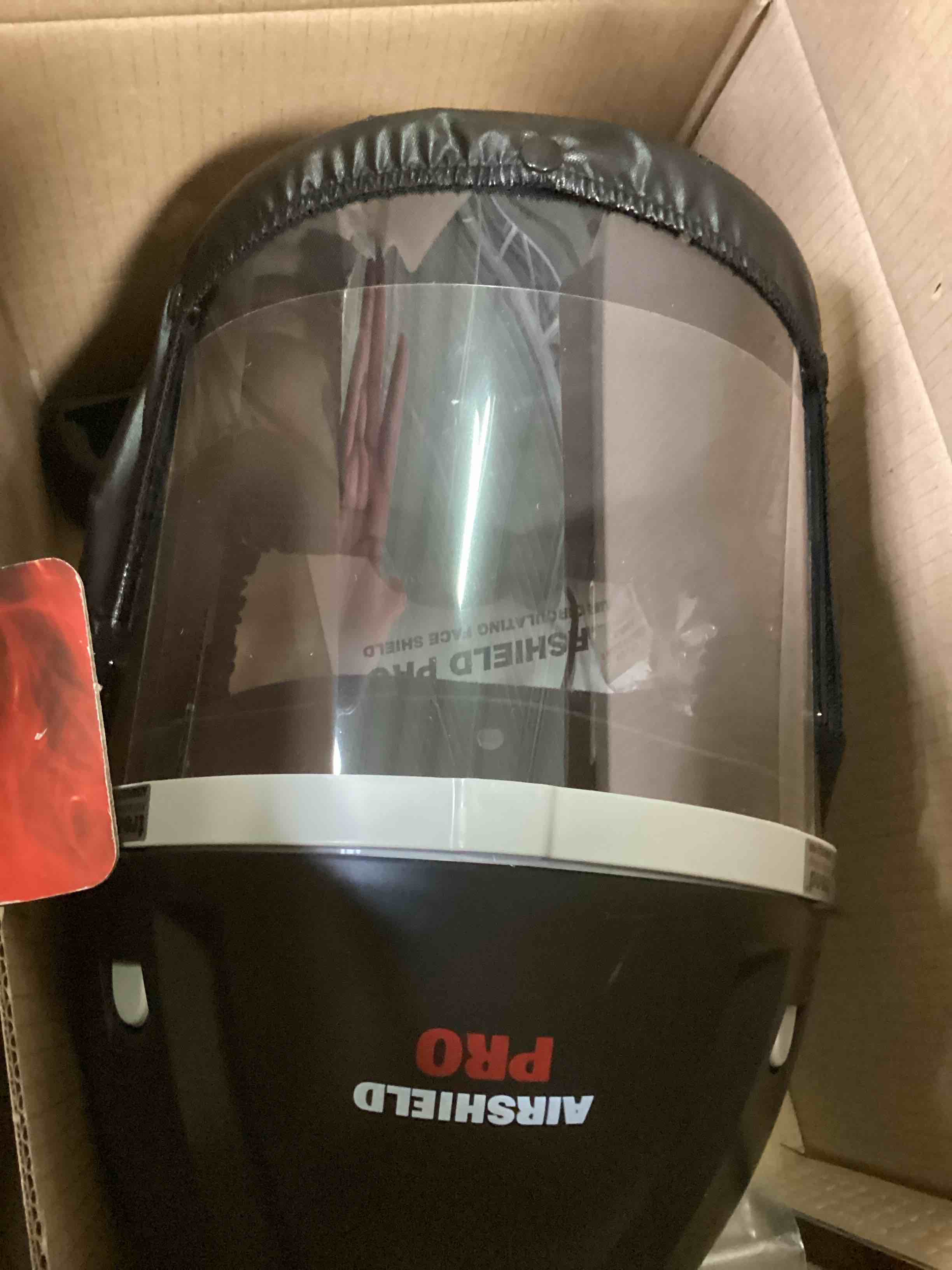 Trend Airshield Pro Full Faceshield, Dust Protector, Battery Powered ...