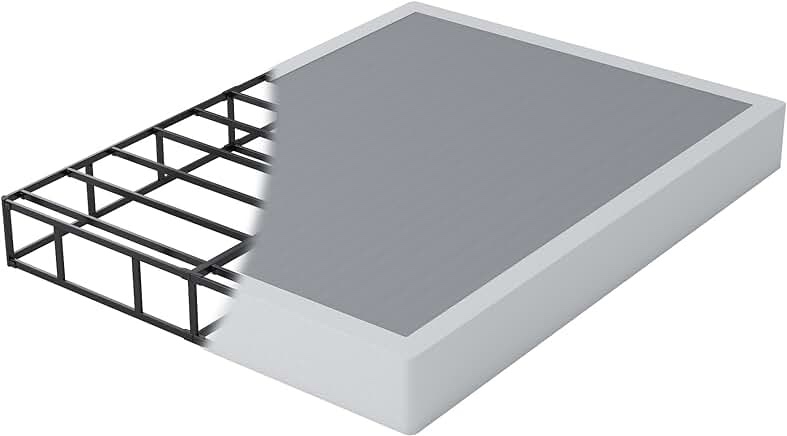 Daqutic Box Spring King??î9 Inch Metal Box-Spring Only, Mattress ...