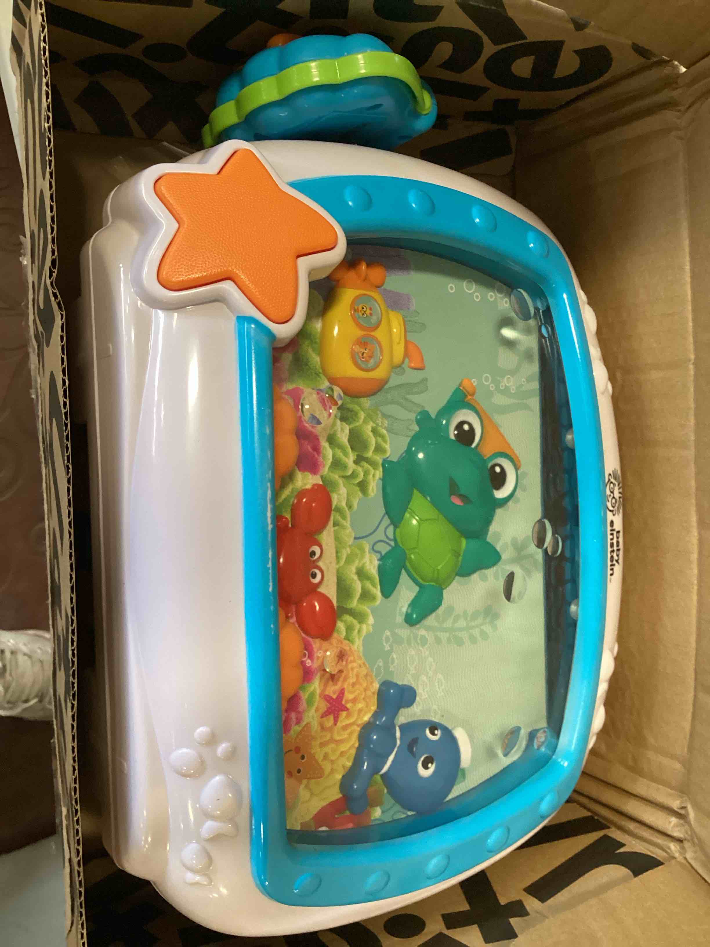 Baby Einstein Sea Dreams Soother Musical Crib Toy and Sound Machine ...